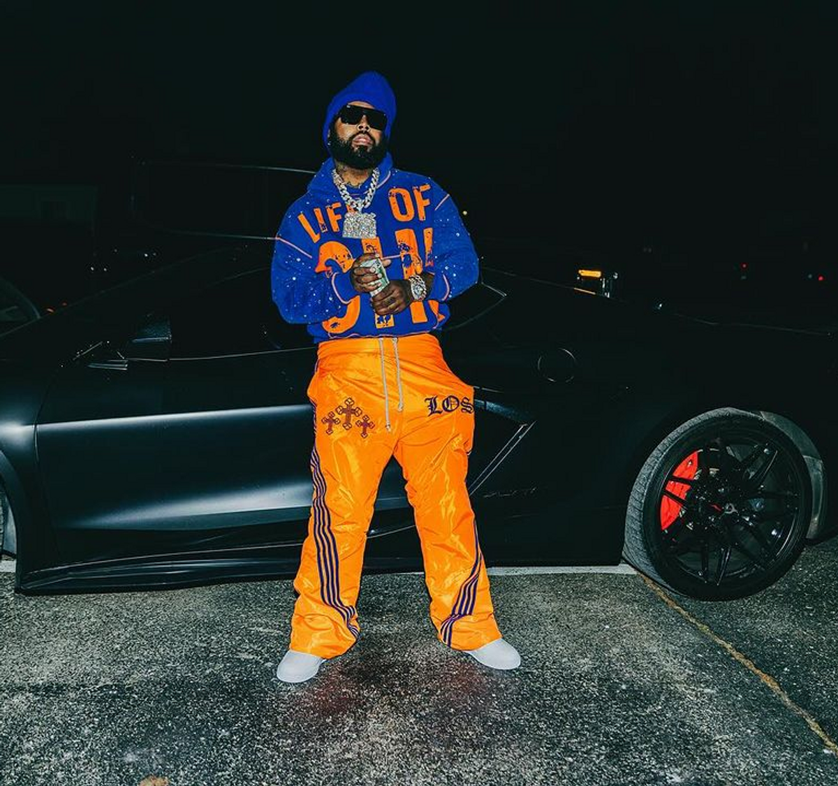 Icewear Vezzo Outfit from March 2, 2024 | WHAT’S ON THE STAR?