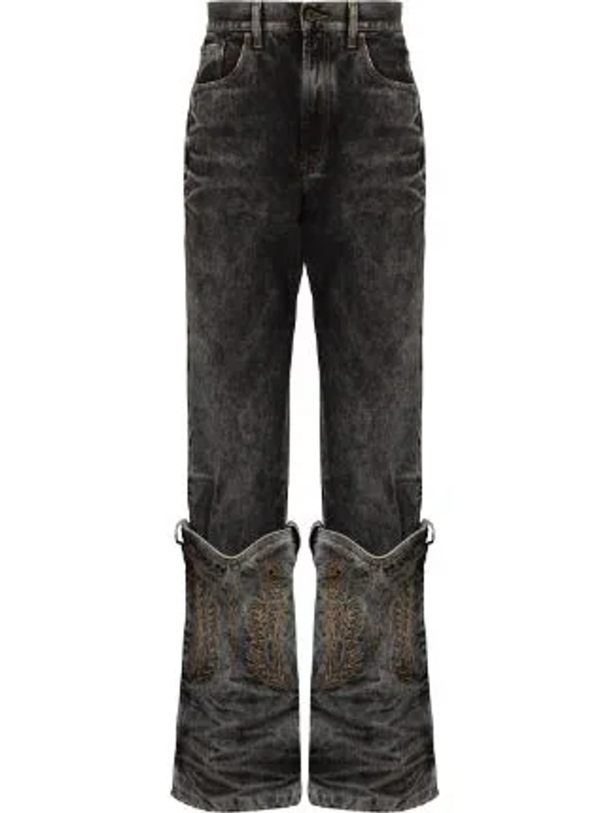 Y/Project Cowboy-Cuff Straight Jeans | WHAT’S ON THE STAR?
