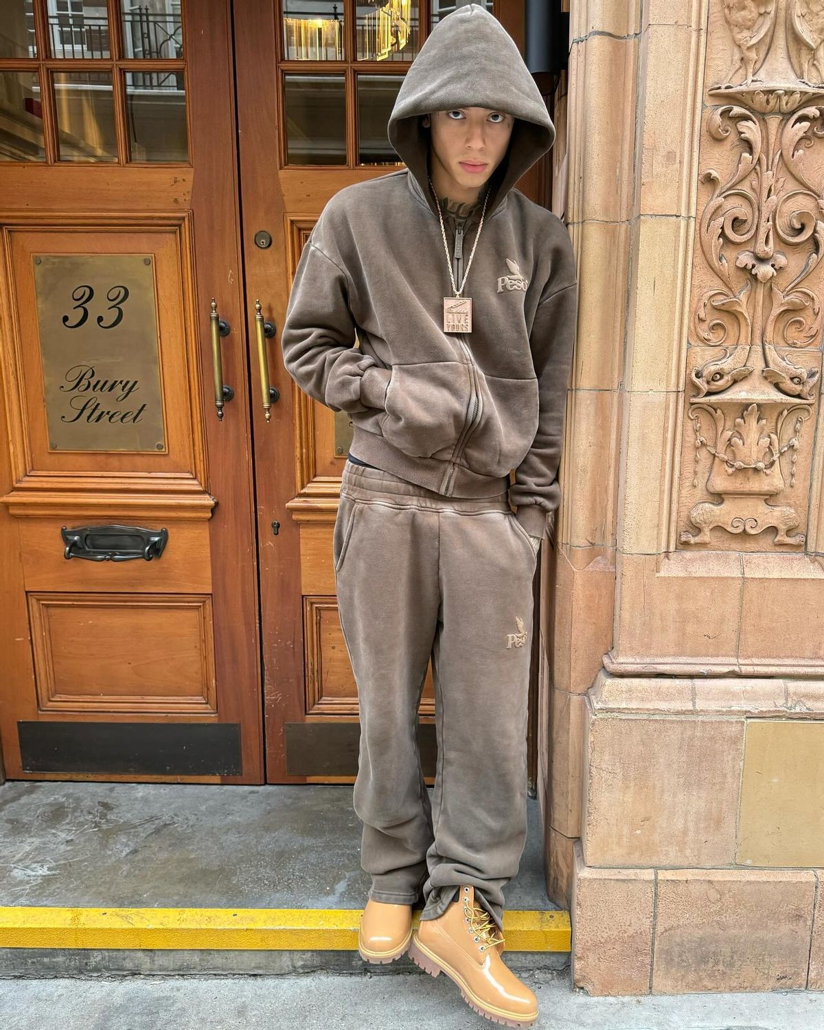 Central Cee Outfit from March 11, 2024 | WHAT’S ON THE STAR?