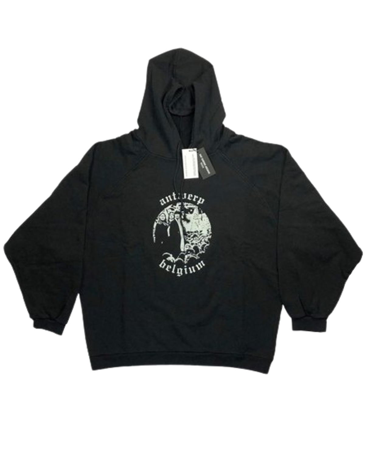 Raf Simons Black Antwerp Hoodie | WHAT’S ON THE STAR?