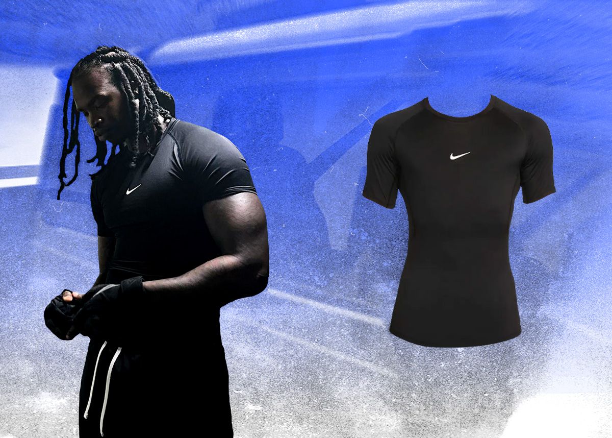 Lancey Foux Rocking Nike Short-Sleeve Top | WHAT’S ON THE STAR?