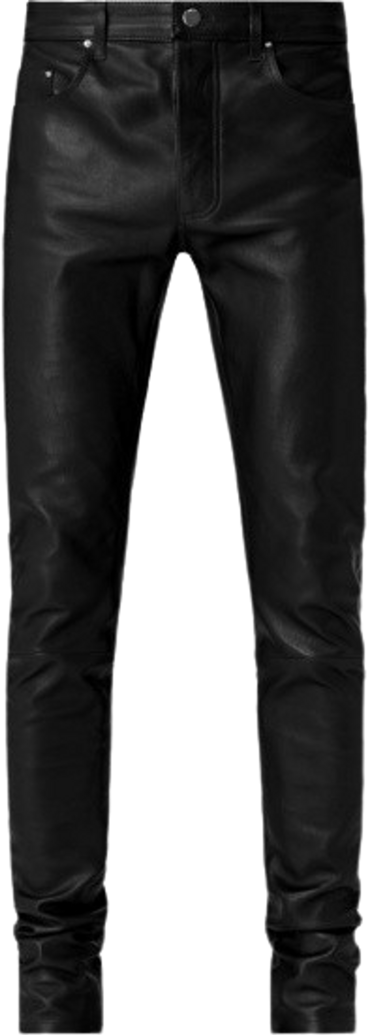 Amiri Black Leather Skinny 'Stack' Pants | WHAT’S ON THE STAR?