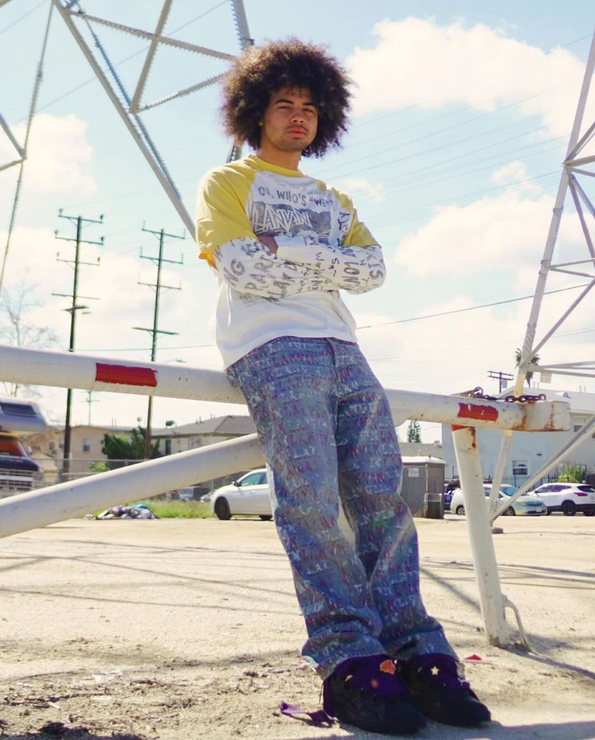 24kGoldn Outfit from March 19, 2024 | WHAT’S ON THE STAR?