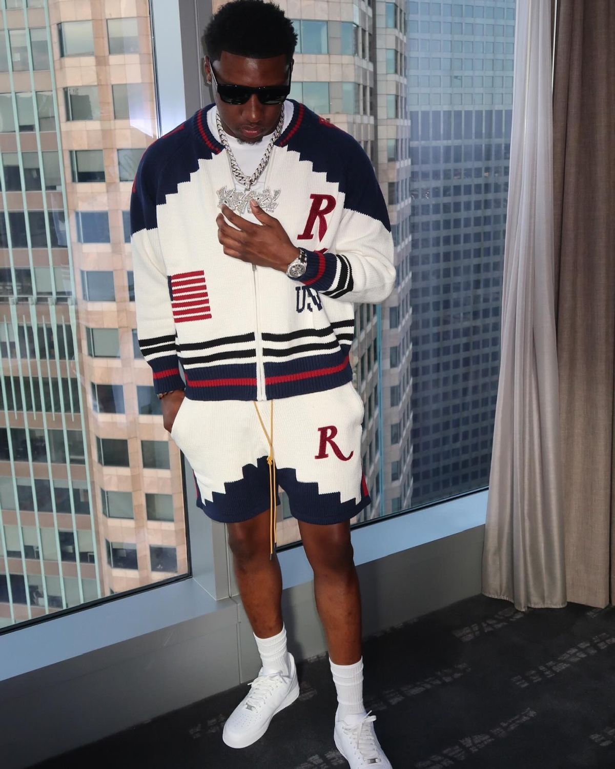 Rob49 Outfit from March 19, 2024 | WHAT’S ON THE STAR?