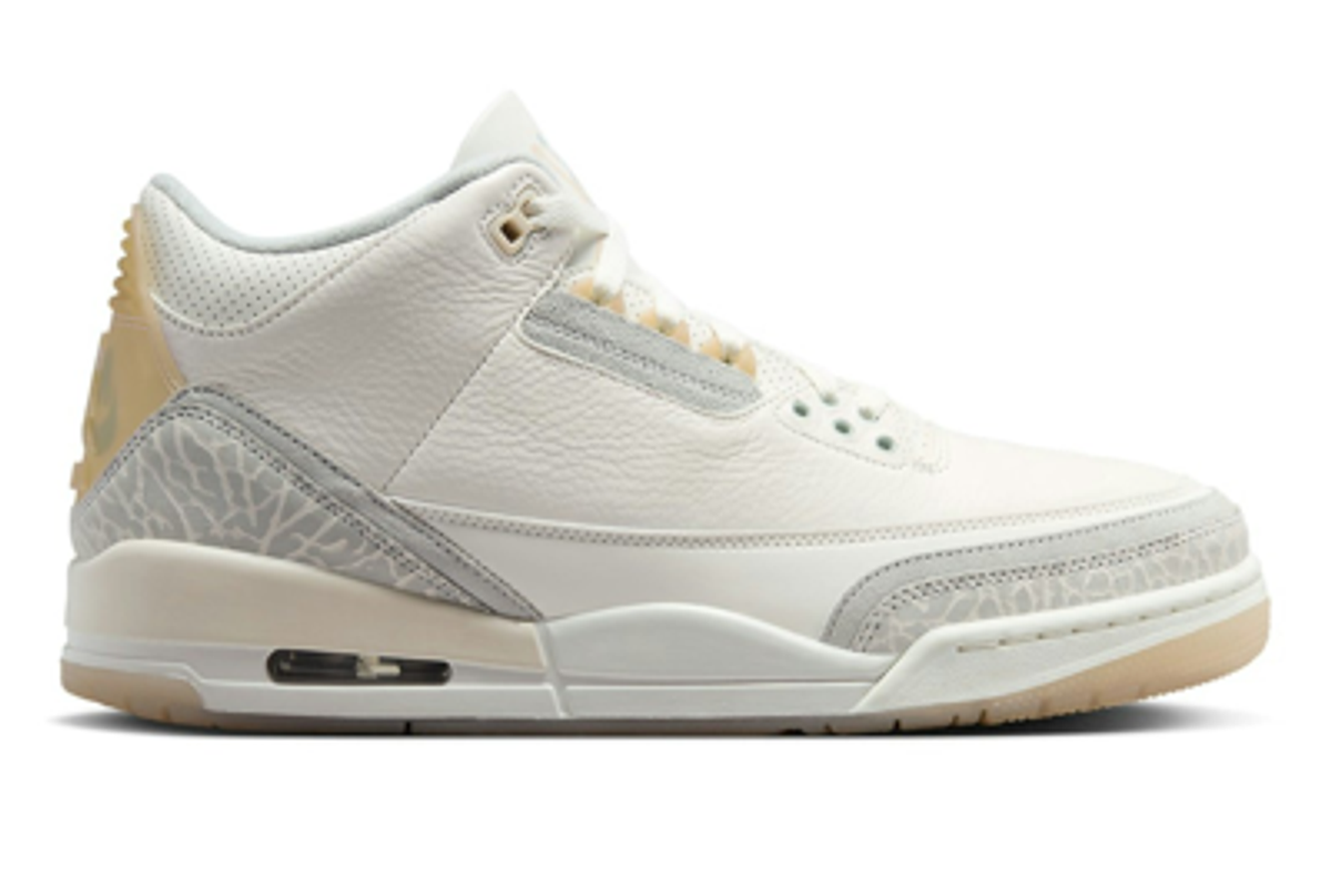 Jordan Craft Ivory Air Jordan 3 Retro Sneakers | WHAT’S ON THE STAR?
