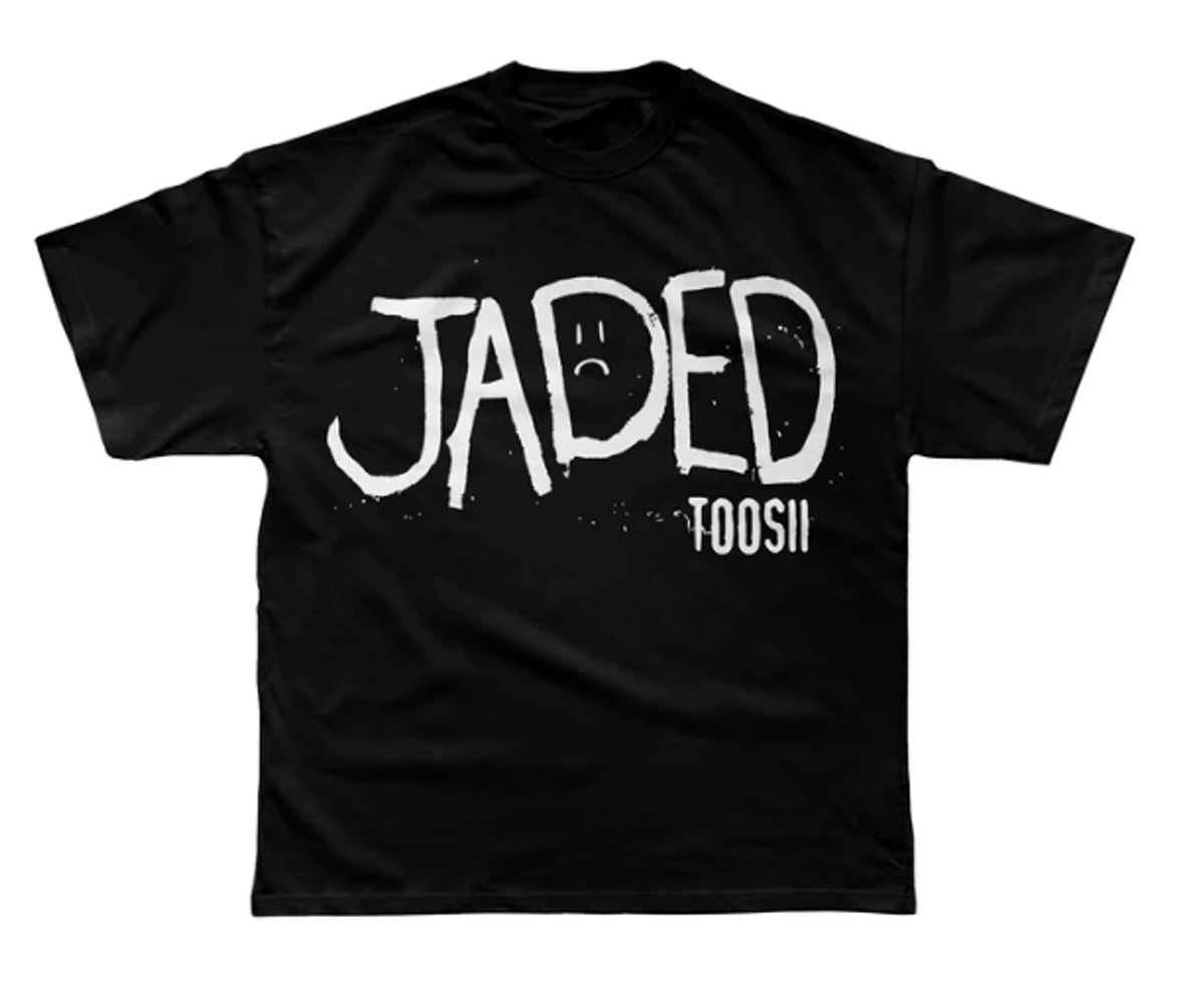 Toosii Merch Black Jaded T-Shirt | WHAT’S ON THE STAR?