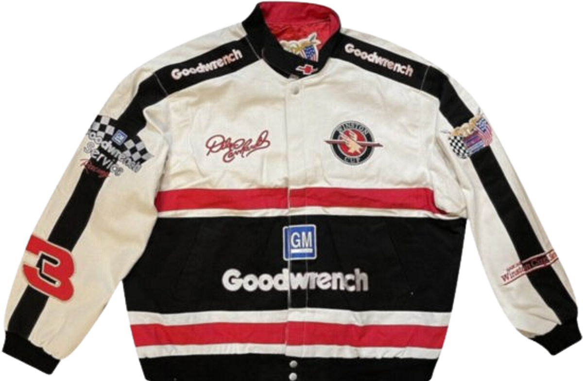 Vintage Dale Earnhardt White 'Goodwrench' Racing Jacket | WHAT’S ON THE ...