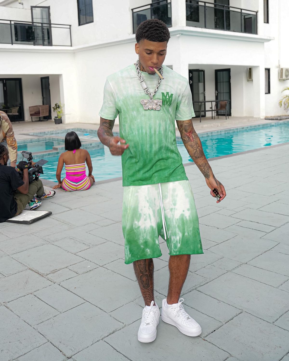 NLE Choppa Outfit from March 29, 2024 | WHAT’S ON THE STAR?