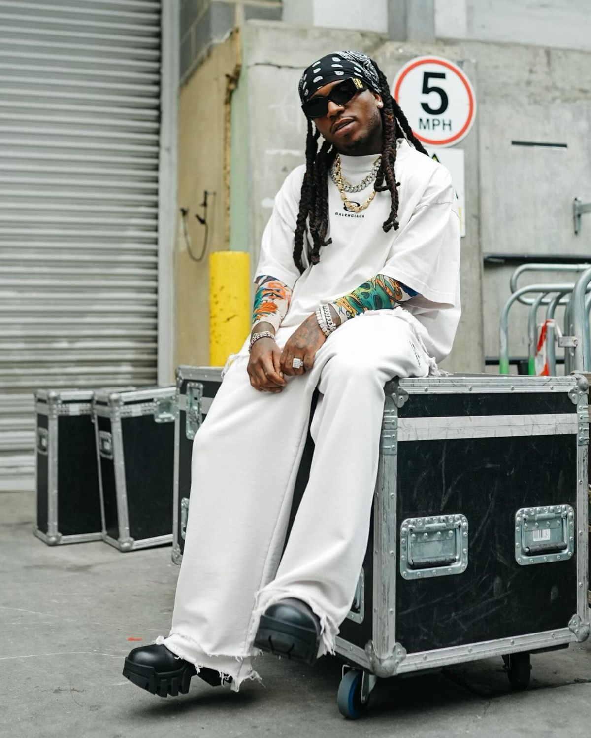 Jacquees Outfit from April 1, 2024 | WHAT’S ON THE STAR?