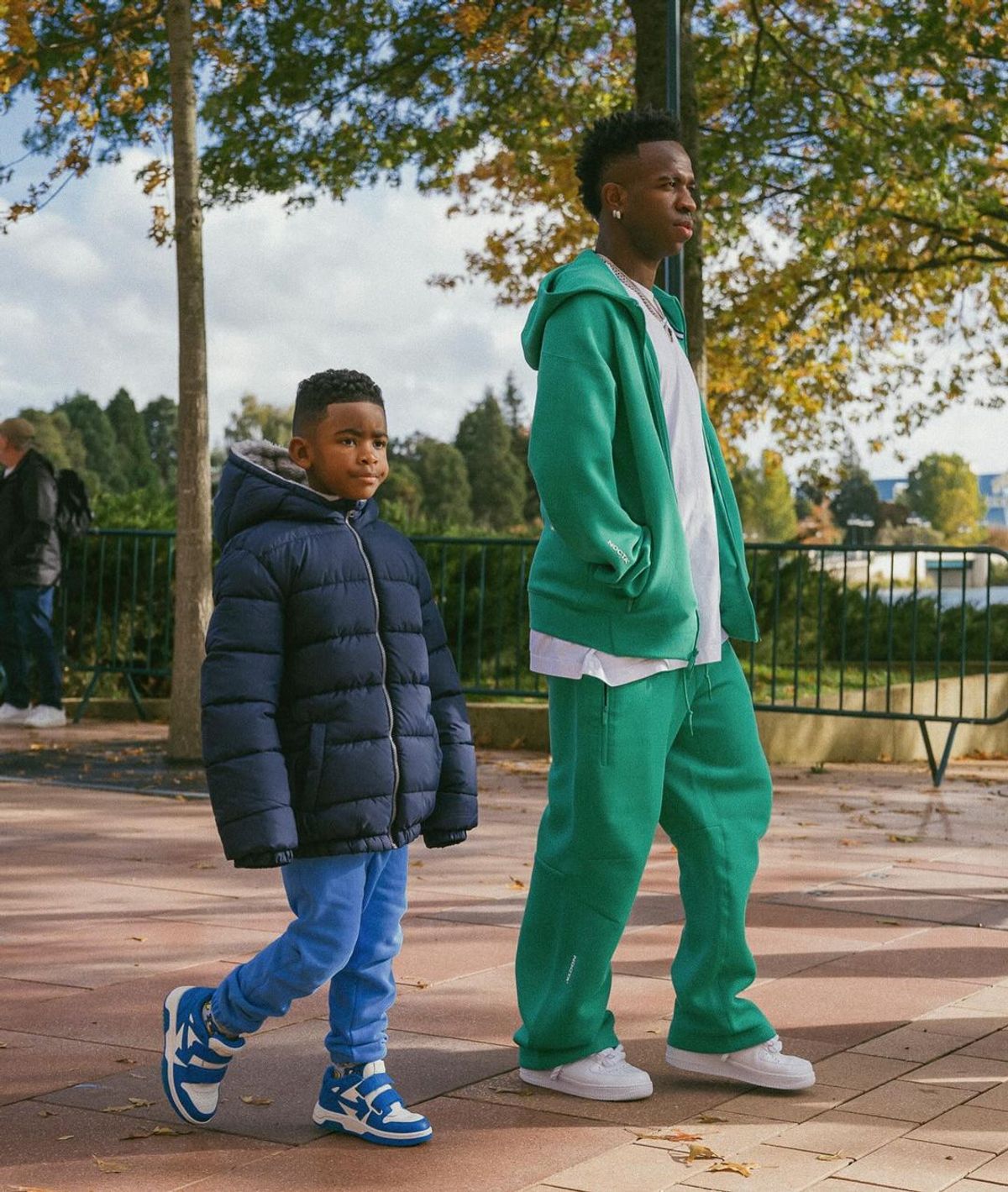 Vinicius Jr Outfit from April 1, 2024 | WHAT’S ON THE STAR?