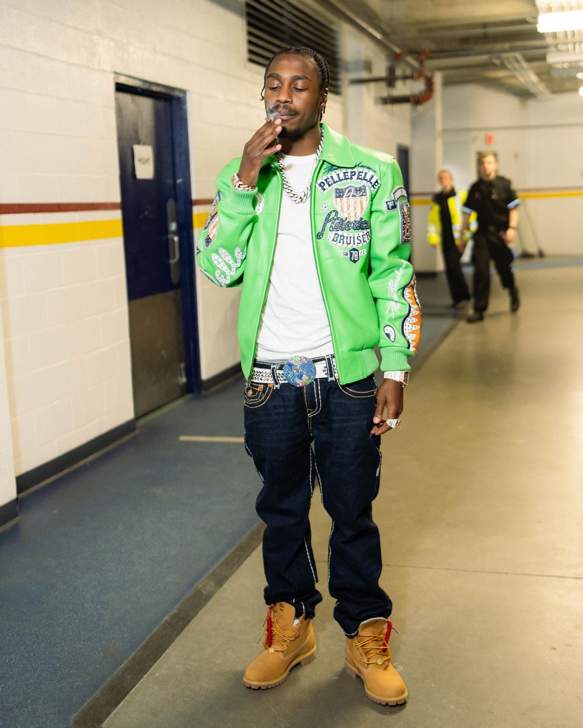 Lil Tjay Outfit from April 8, 2024 | WHAT’S ON THE STAR?