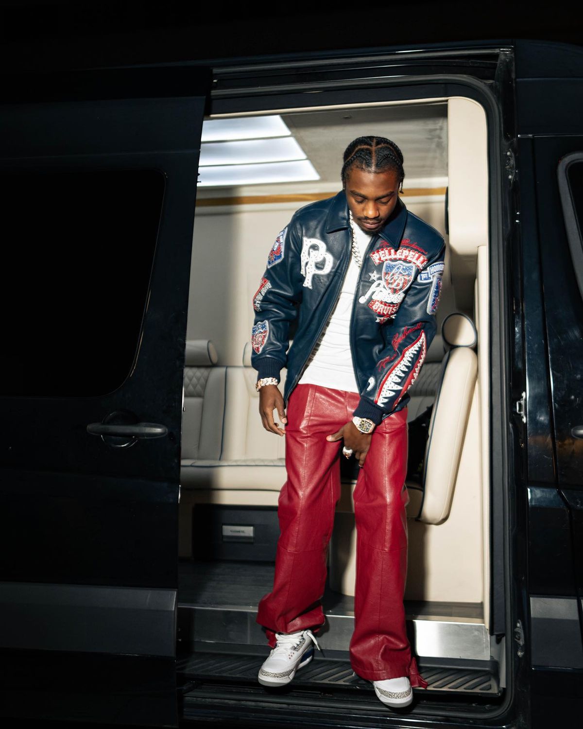 Lil Tjay Outfit from April 8, 2024 | WHAT’S ON THE STAR?