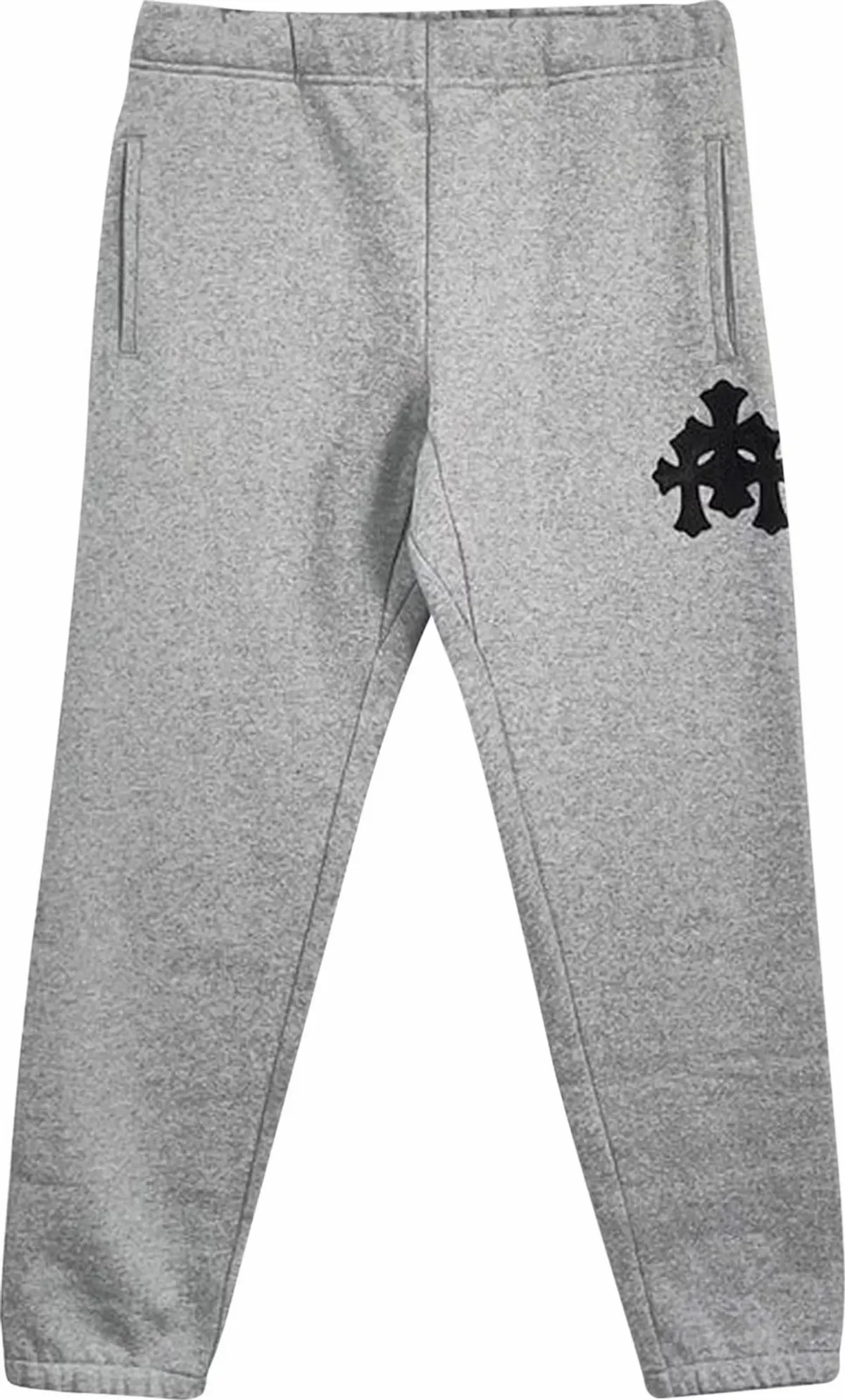 Chrome Hearts Triple Cross Grey Sweatpants | WHAT’S ON THE STAR?