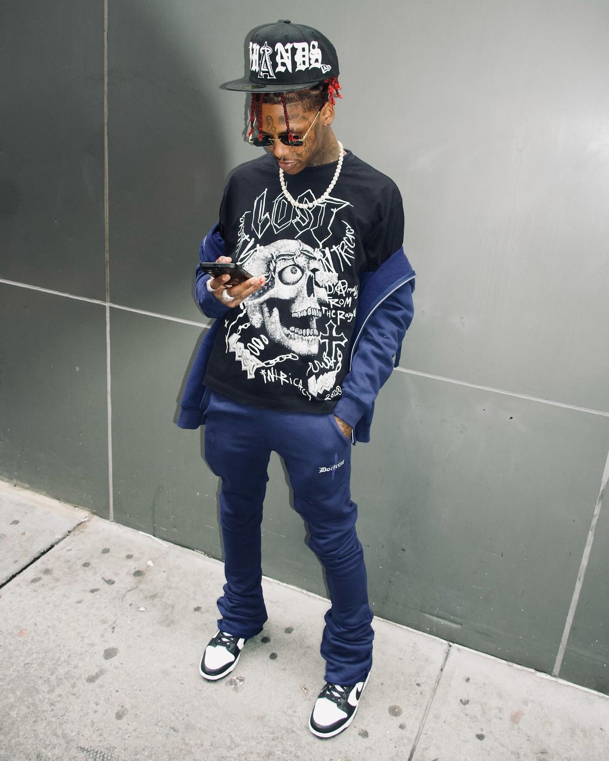 Famous Dex Outfit from April 18, 2024 | WHAT’S ON THE STAR?