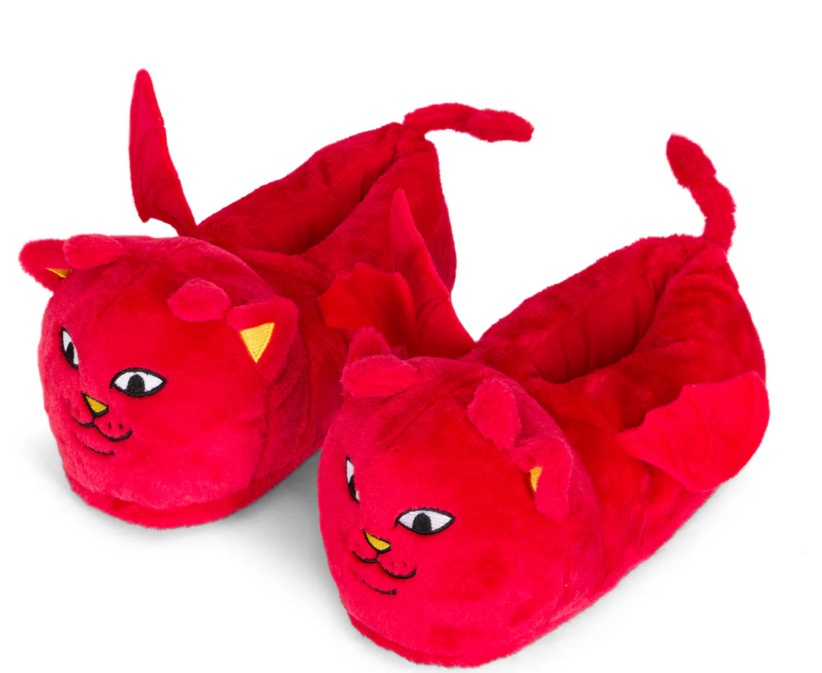 Ripndip Devil Plush Slippers | WHAT’S ON THE STAR?