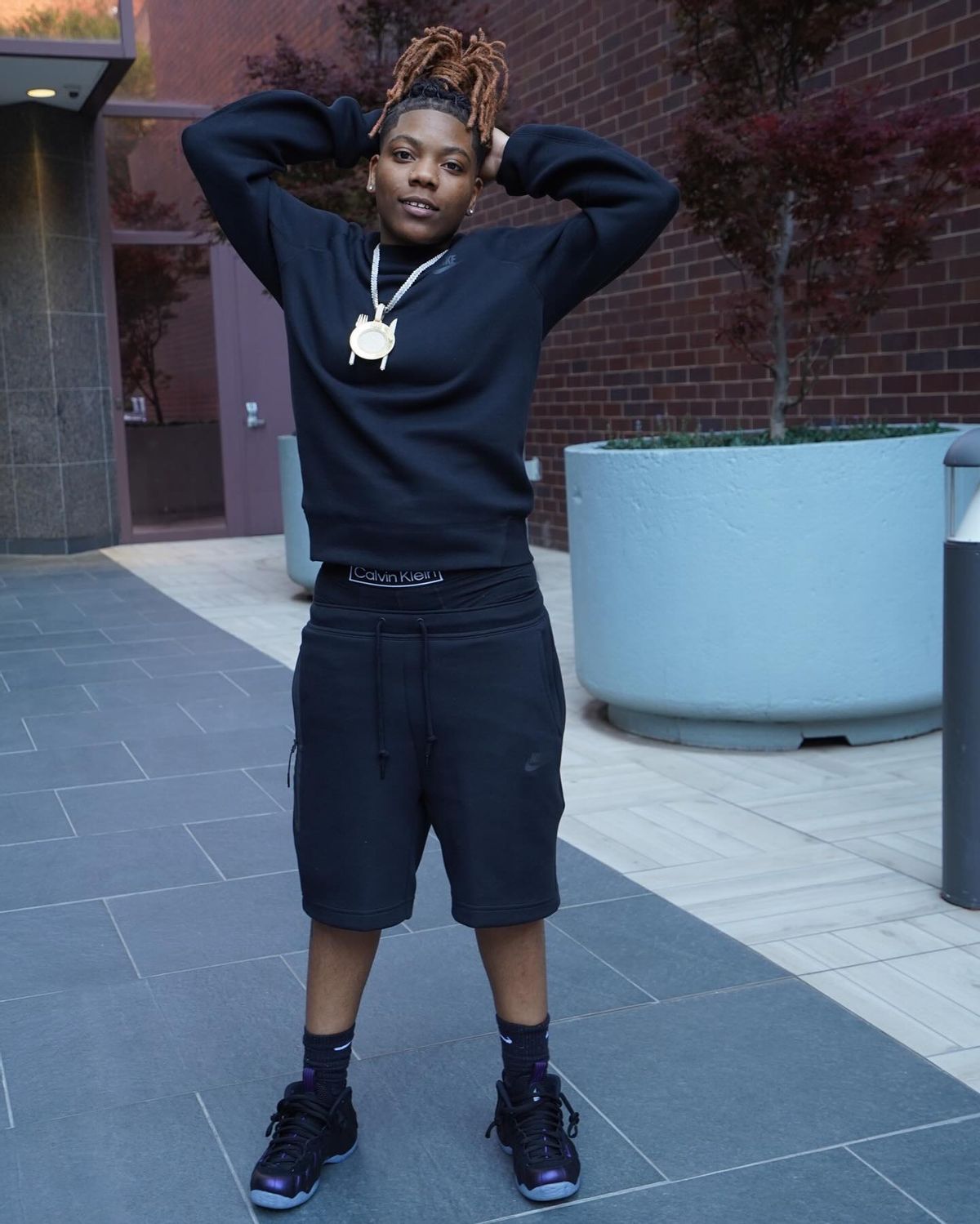 K Hood Outfit from April 22, 2024 | WHAT’S ON THE STAR?