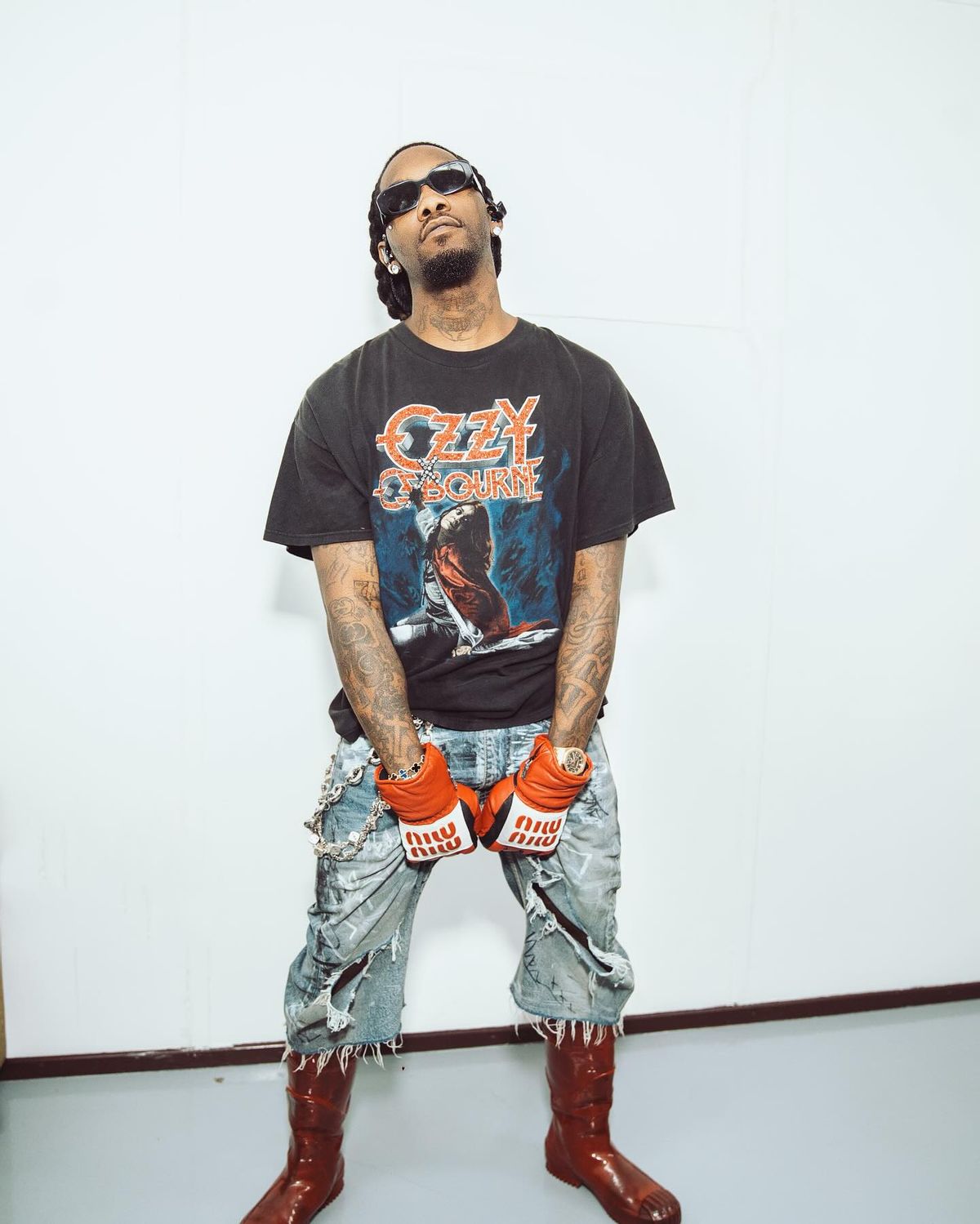 Offset Outfit from April 28, 2024 | WHAT’S ON THE STAR?