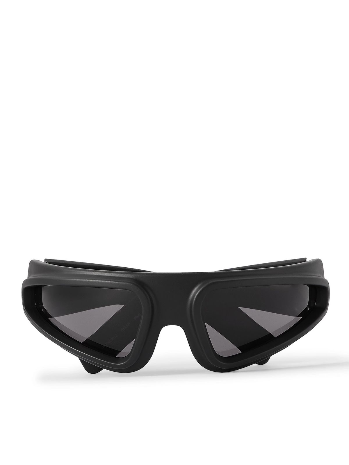 Rick Owens Ryder D-frame Acetate Sunglasses In Black | WHAT’S ON THE STAR?