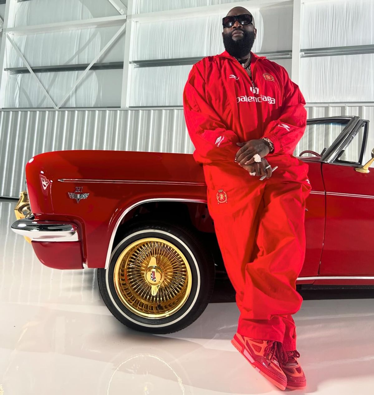 Rick Ross Outfit from May 3, 2024 | WHAT’S ON THE STAR?