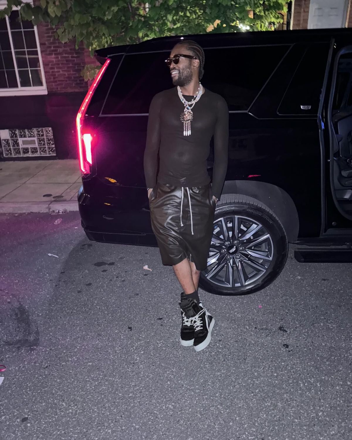 Meek Mill Outfit from May 3, 2024 | WHAT’S ON THE STAR?