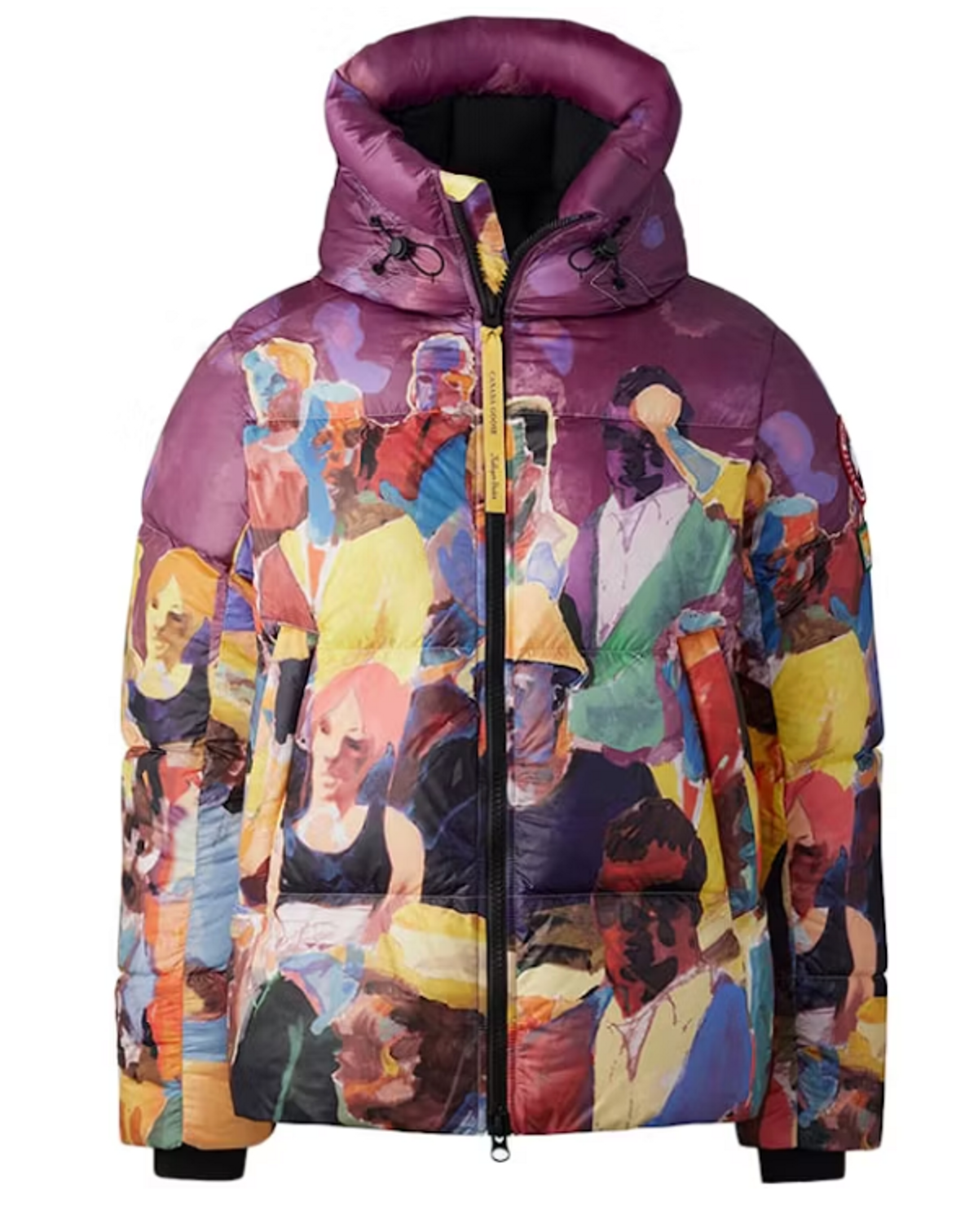 Canada Goose × KidSuper Mens Mulit Coloured Crofton Shell-down Jacket ...