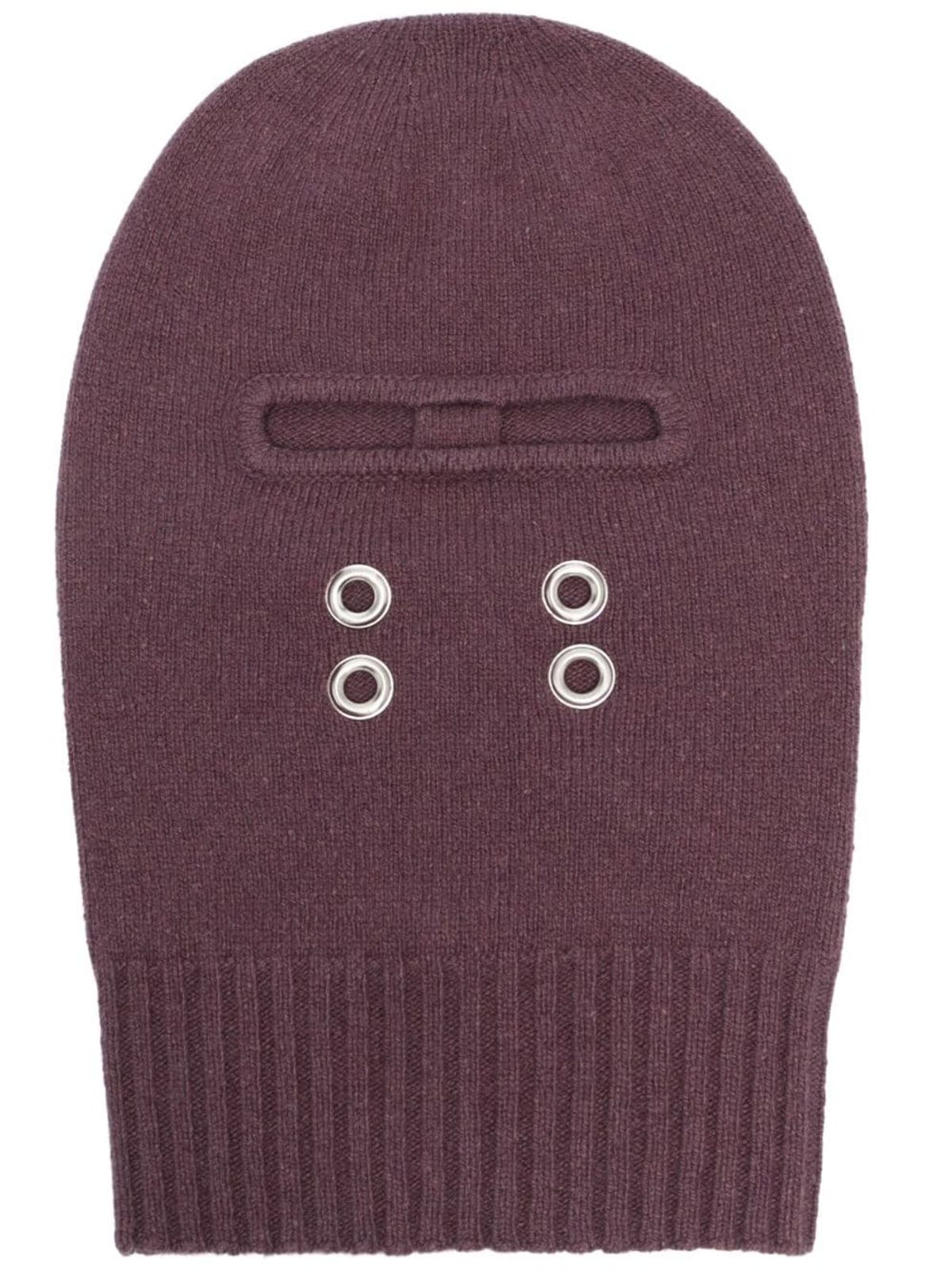 Rick Owens Gimp Cashmere Balaclava In Pink | WHAT’S ON THE STAR?