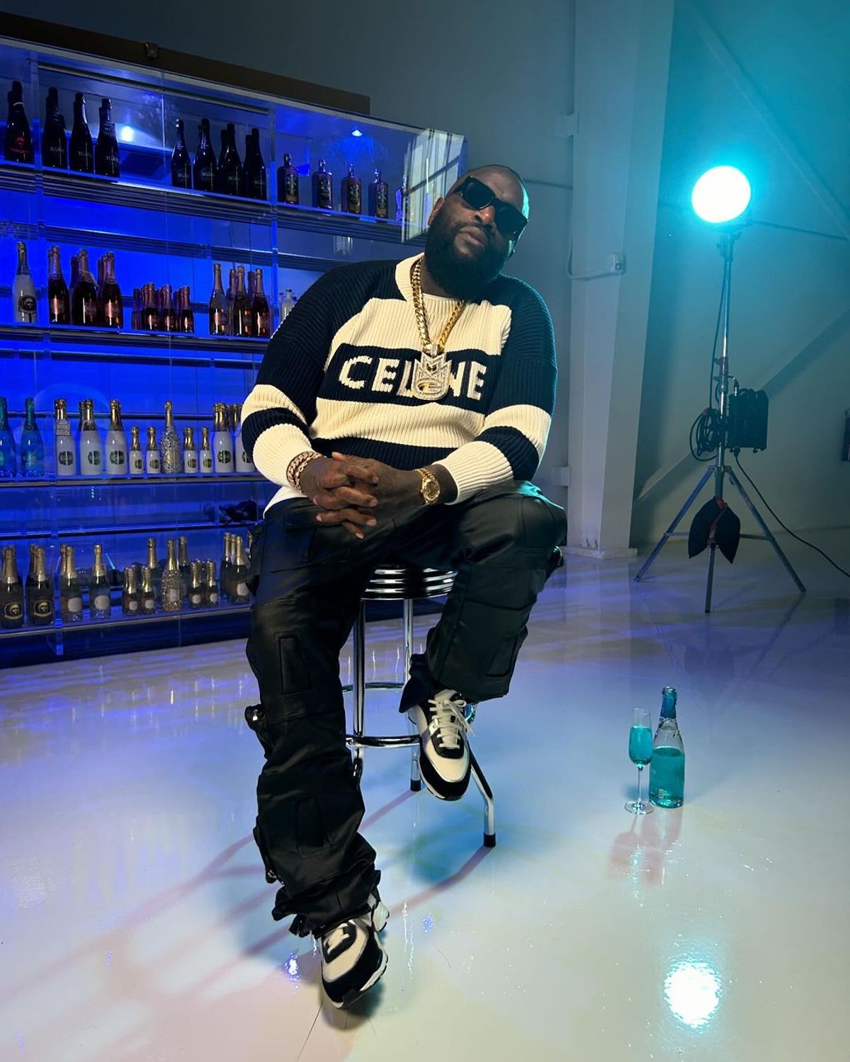 Rick Ross Outfit from May 29, 2024 | WHAT’S ON THE STAR?