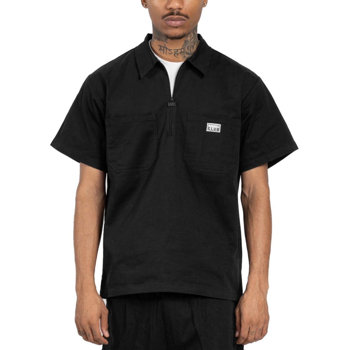 Pro Club Heavyweight Half-Zip Work Shirt | WHAT’S ON THE STAR?