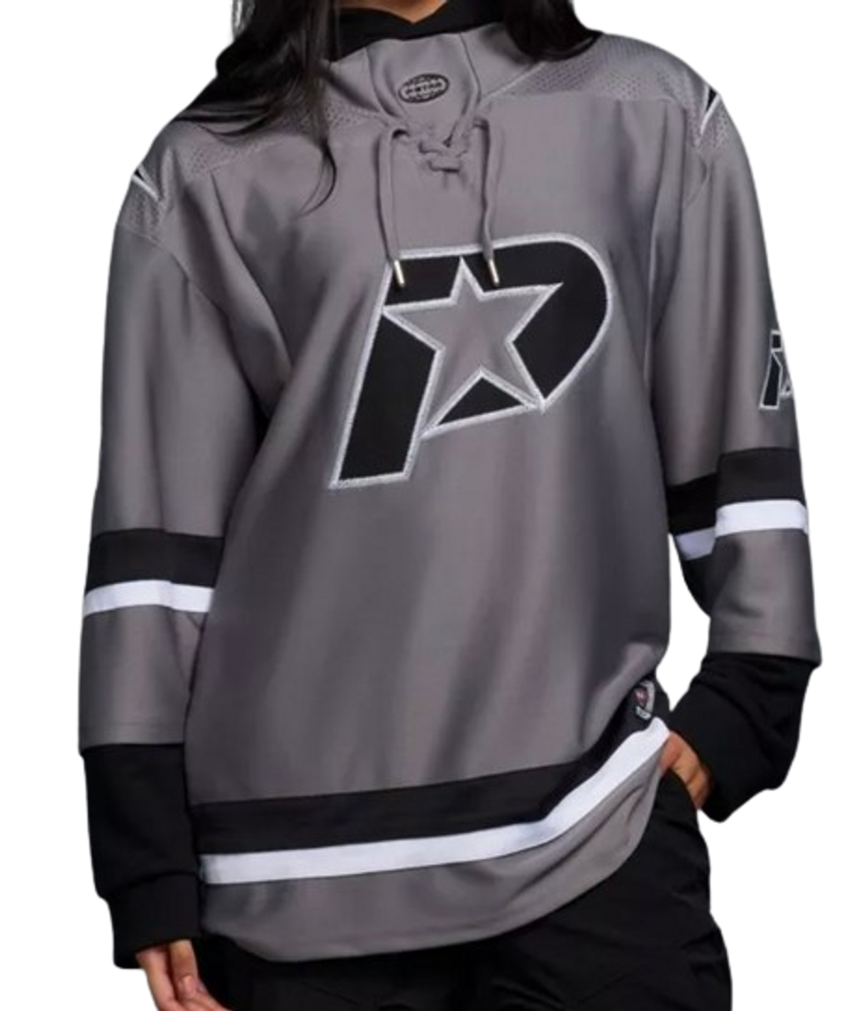 P by Gunna Hooded Hockey Jersey | WHAT’S ON THE STAR?