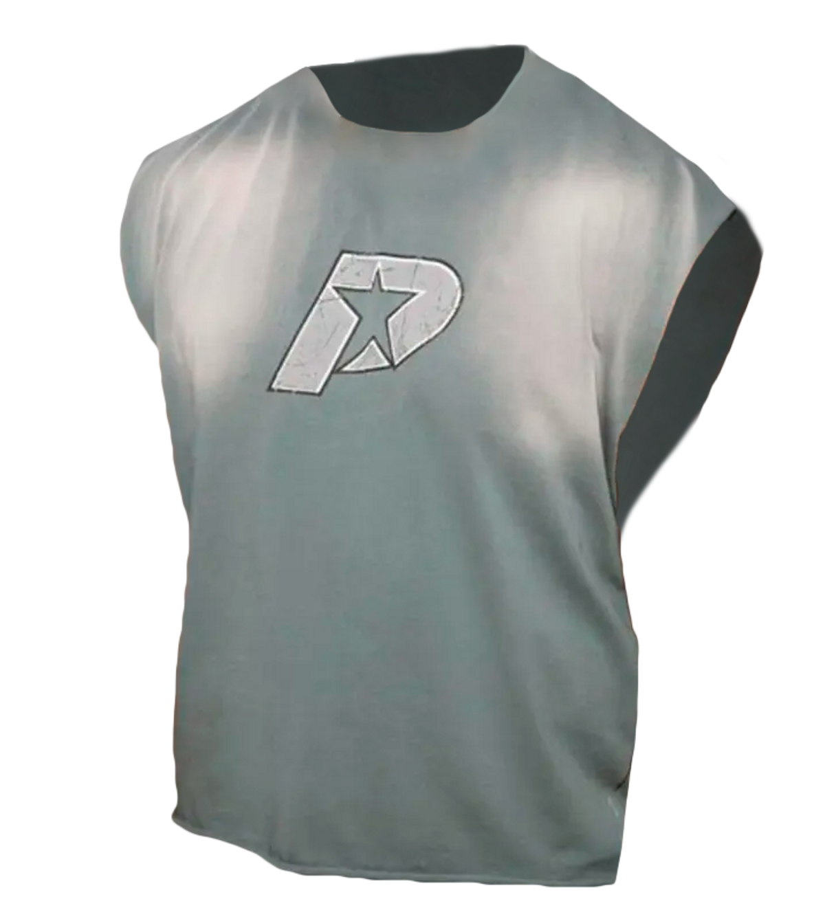 P by Gunna Oversized Cropped Tank Top with Chest Print | WHAT’S ON THE ...