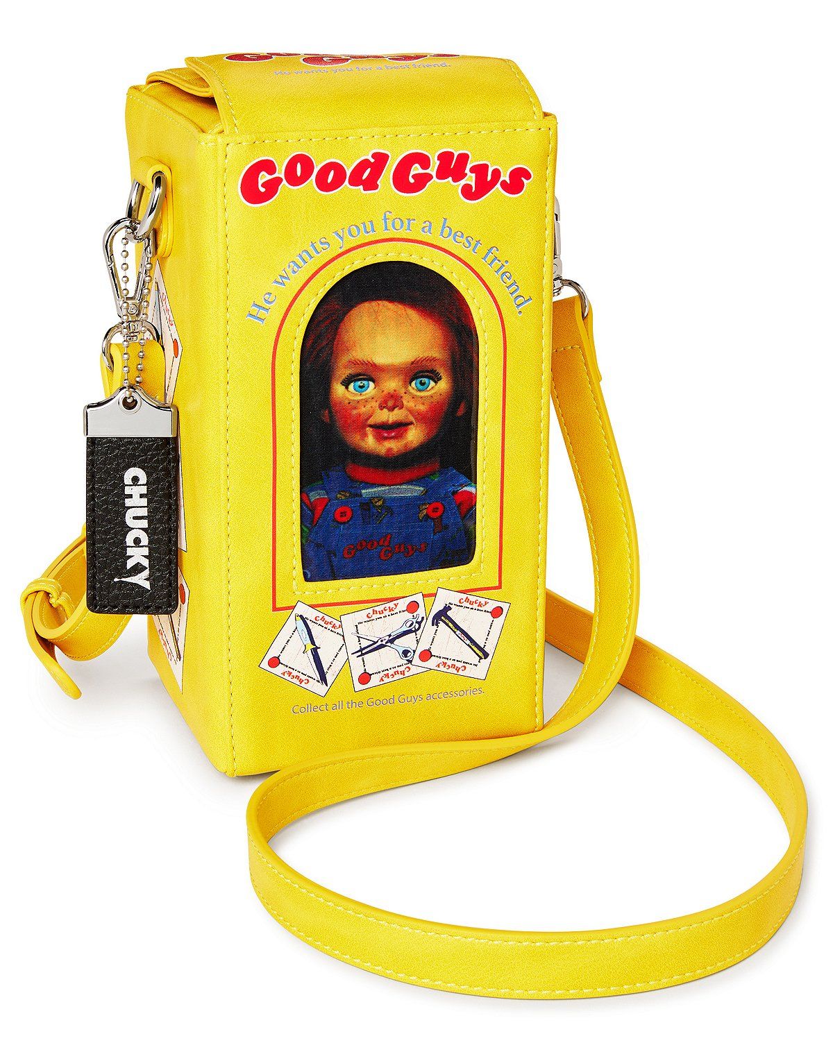 Good Guys Chucky Box Shaped Crossbody Bag | WHAT’S ON THE STAR?
