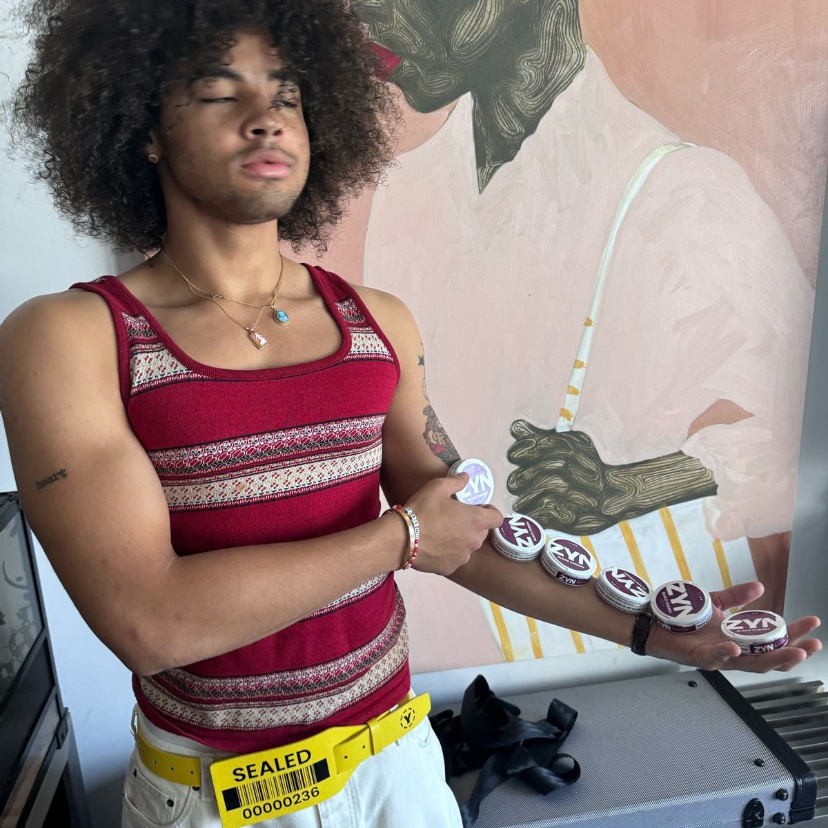 24kGoldn Outfit from June 28, 2024 | WHAT’S ON THE STAR?