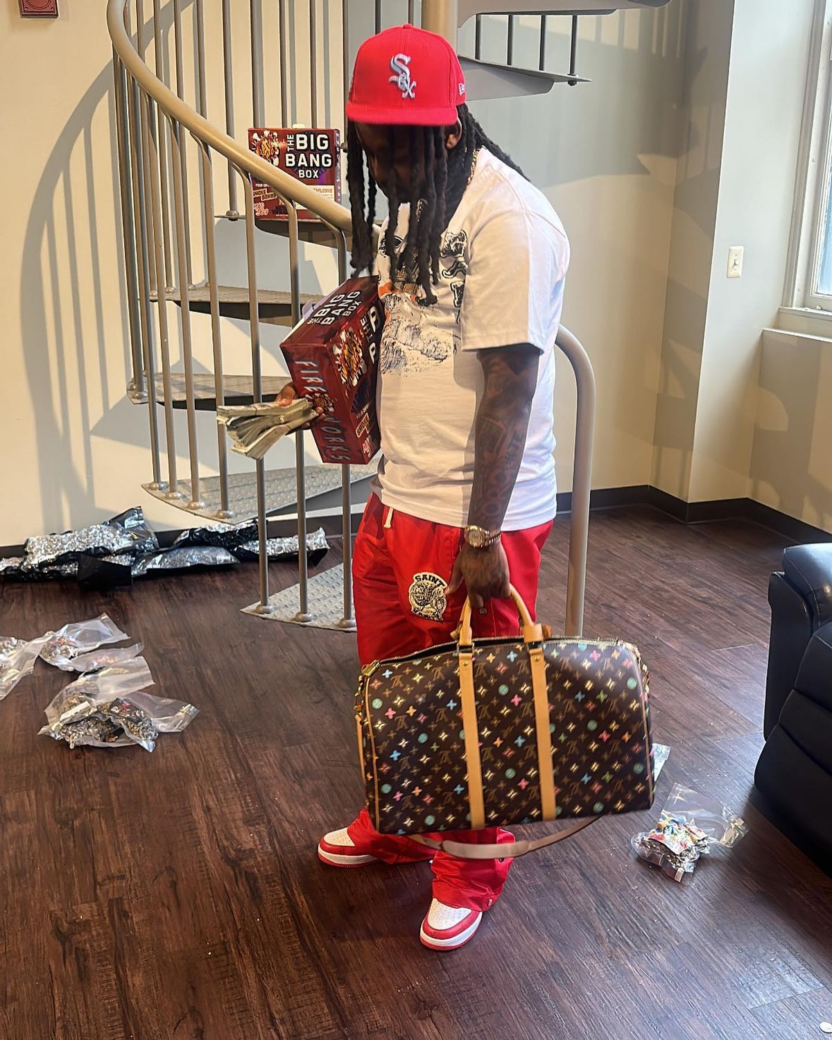 Babyface Ray Outfit from July 5, 2024 | WHAT’S ON THE STAR?