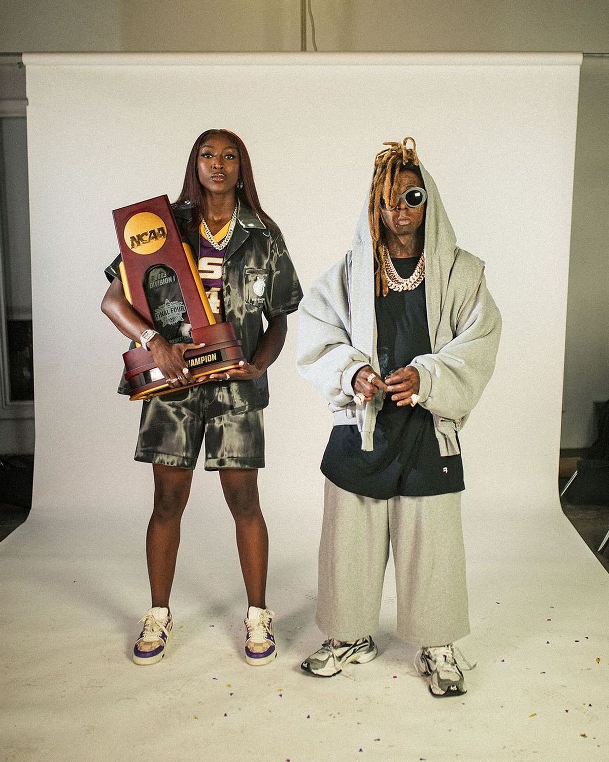 Lil Wayne Outfit from August 1, 2024 | WHAT’S ON THE STAR?