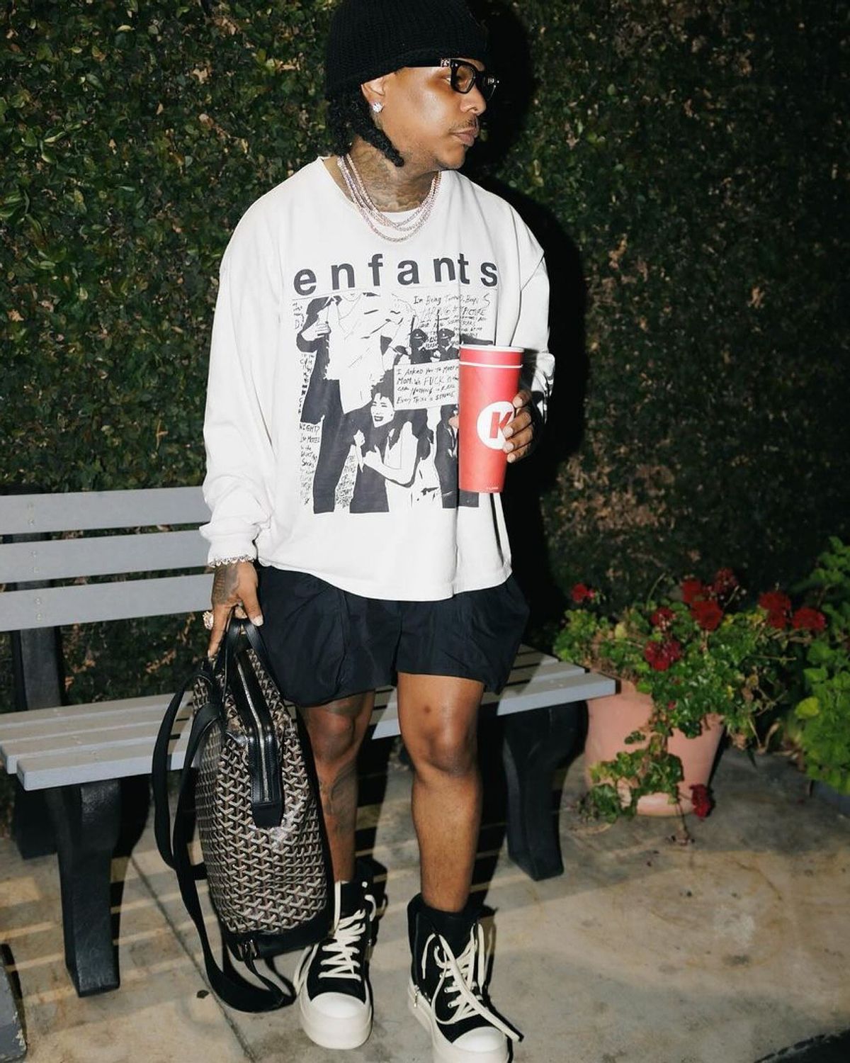 Rylo Rodriguez Outfit from August 11, 2024 | WHAT’S ON THE STAR?