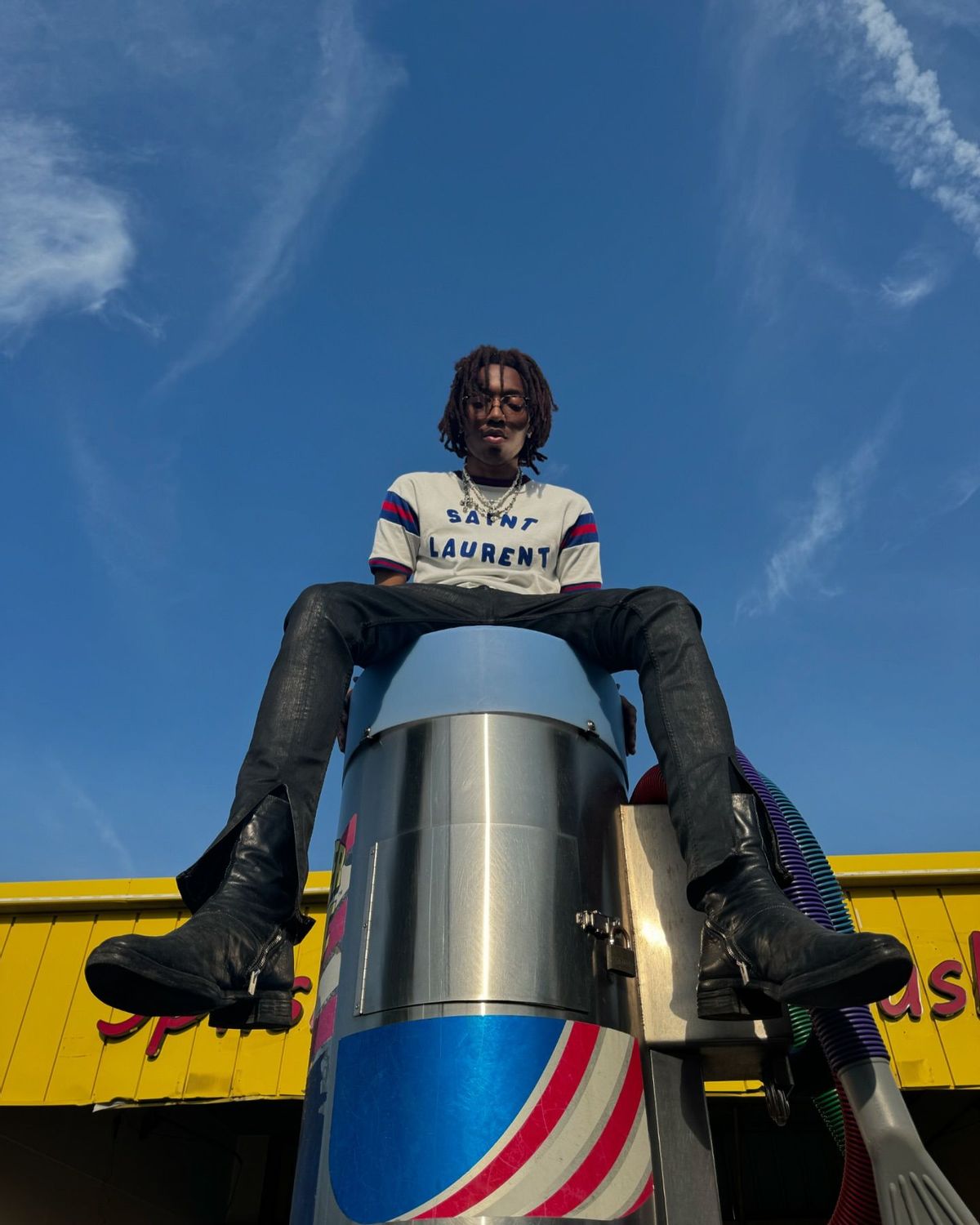 Lil Tecca Outfit from August 24, 2024 | WHAT’S ON THE STAR?