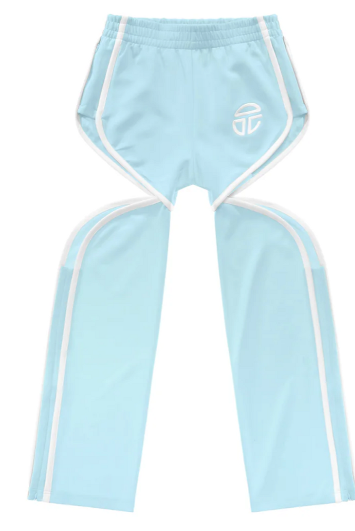 Telfar Thigh Hole Track Pant - Pool Blue | WHAT’S ON THE STAR?