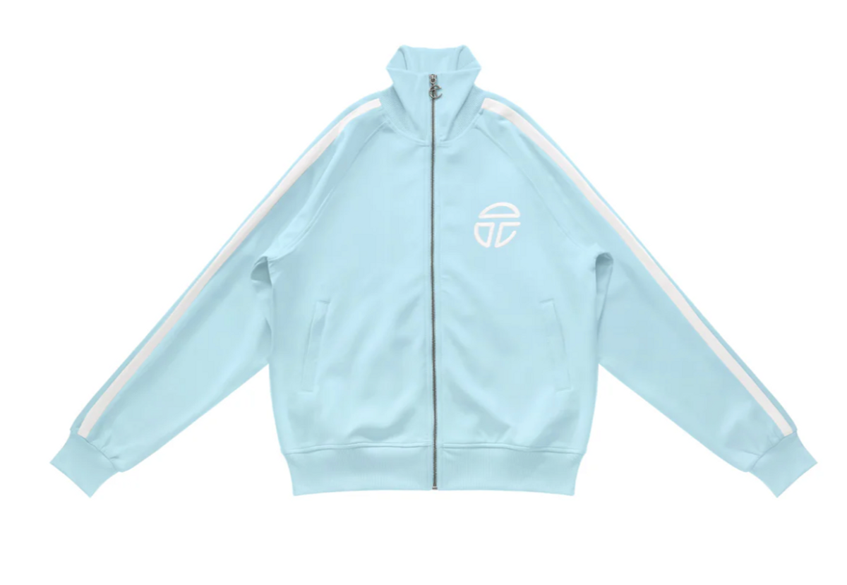 Telfar Track Jacket - Pool Blue | WHAT’S ON THE STAR?