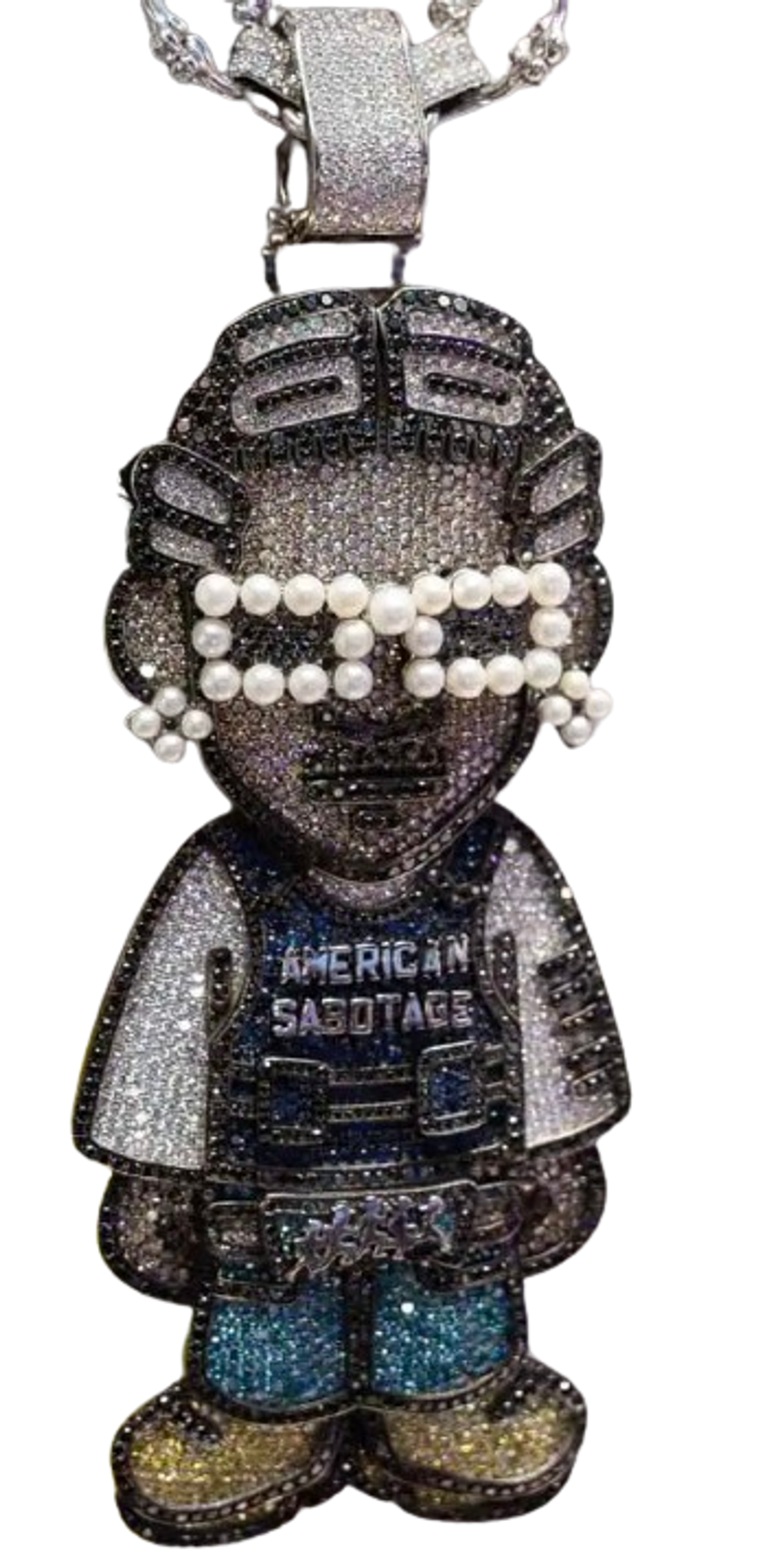 Alex Moss Iced Out Rocky Chain | WHAT’S ON THE STAR?