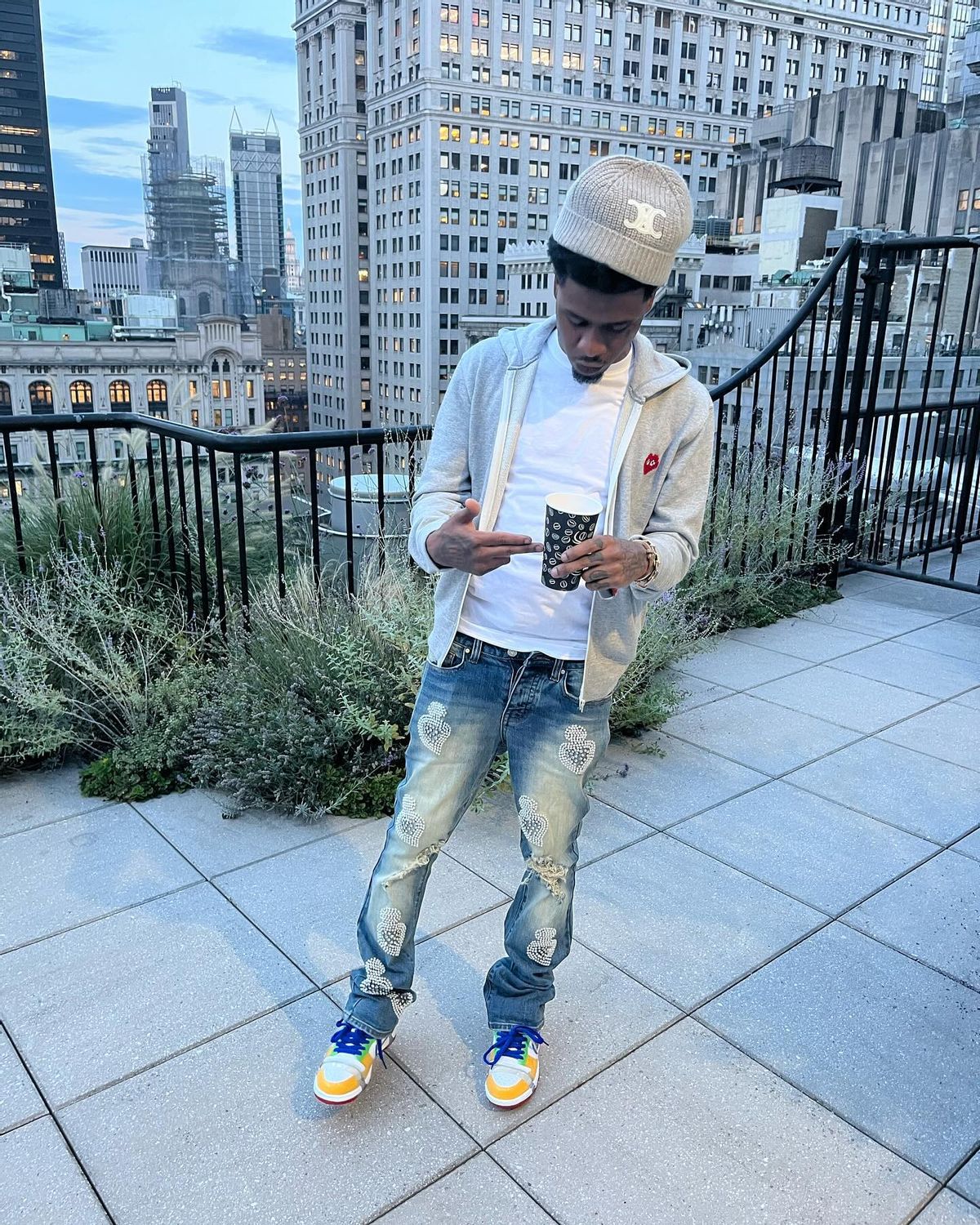 Benji Blue Bills Outfit from September 4, 2024 | WHAT’S ON THE STAR?