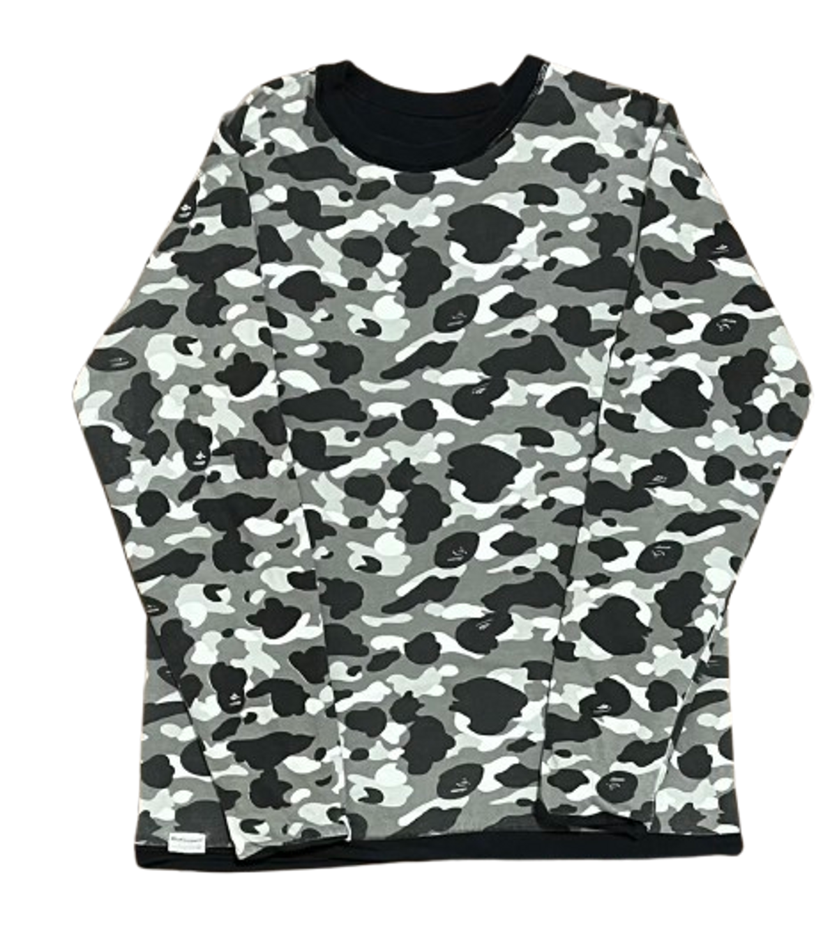 Bape Long sleeve camo tee shirt | WHAT’S ON THE STAR?