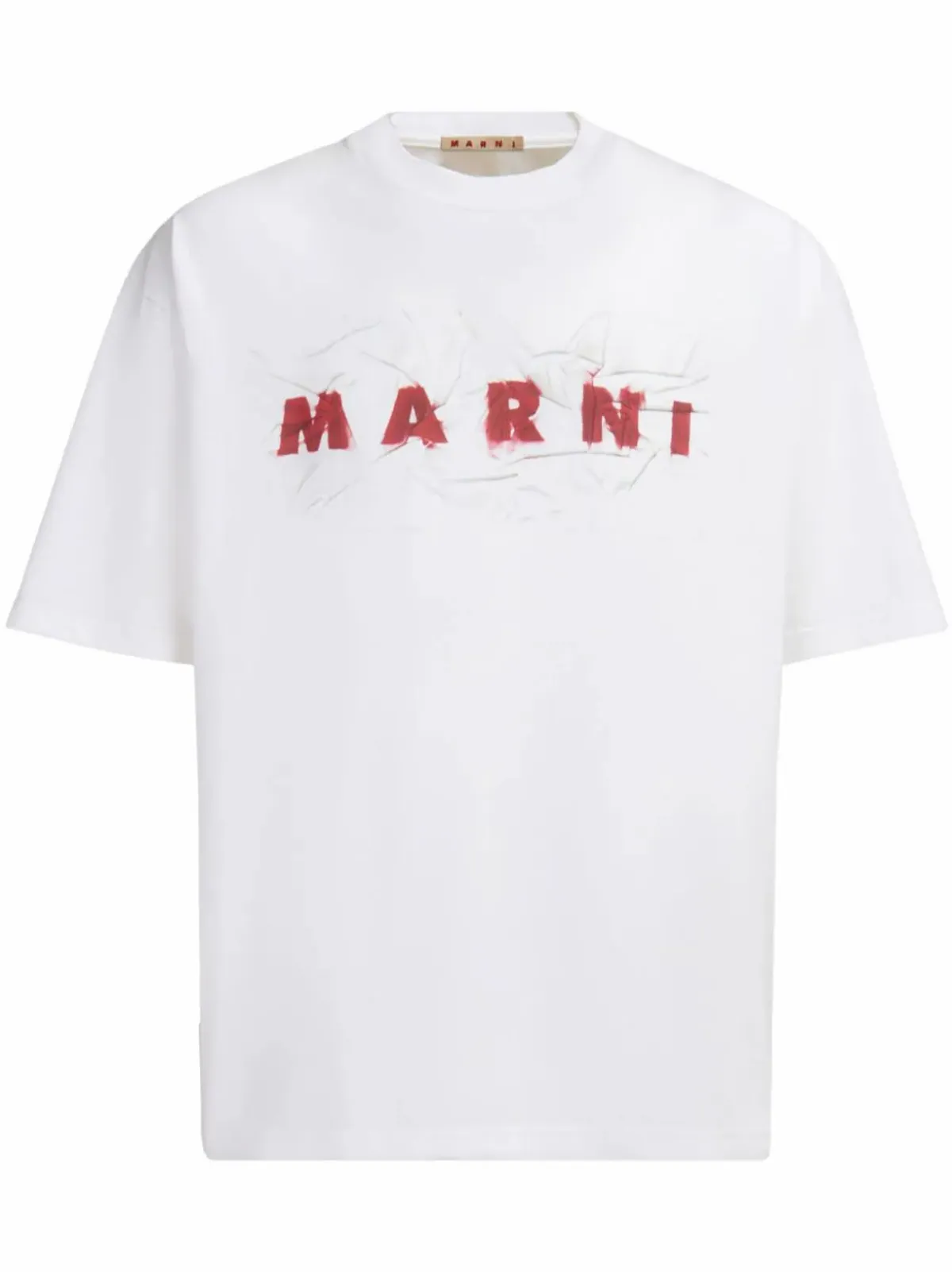 Marni Logo-print cotton T-shirt | WHAT’S ON THE STAR?