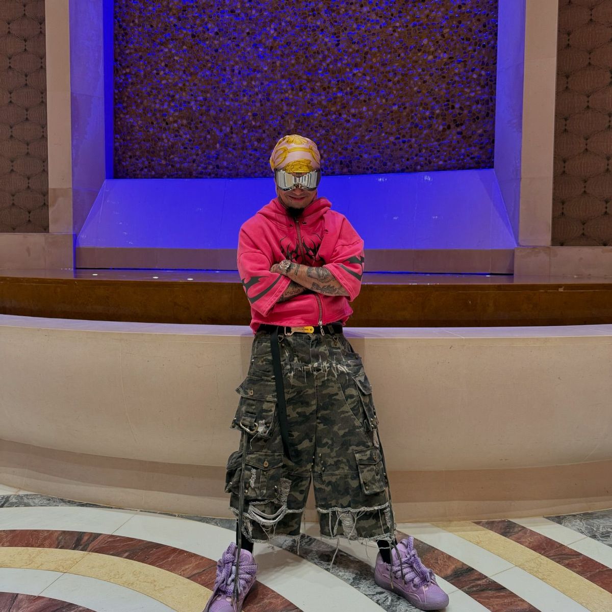 Lil Pump Outfit from October 4, 2024 | WHAT’S ON THE STAR?