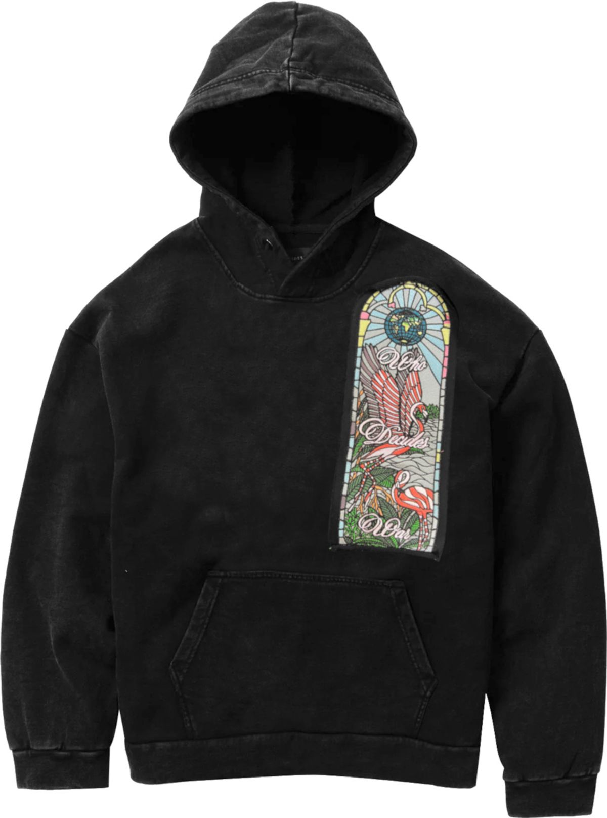 Who Decides War Flamingo Staff Hooded Sweatshirt | WHAT’S ON THE STAR?