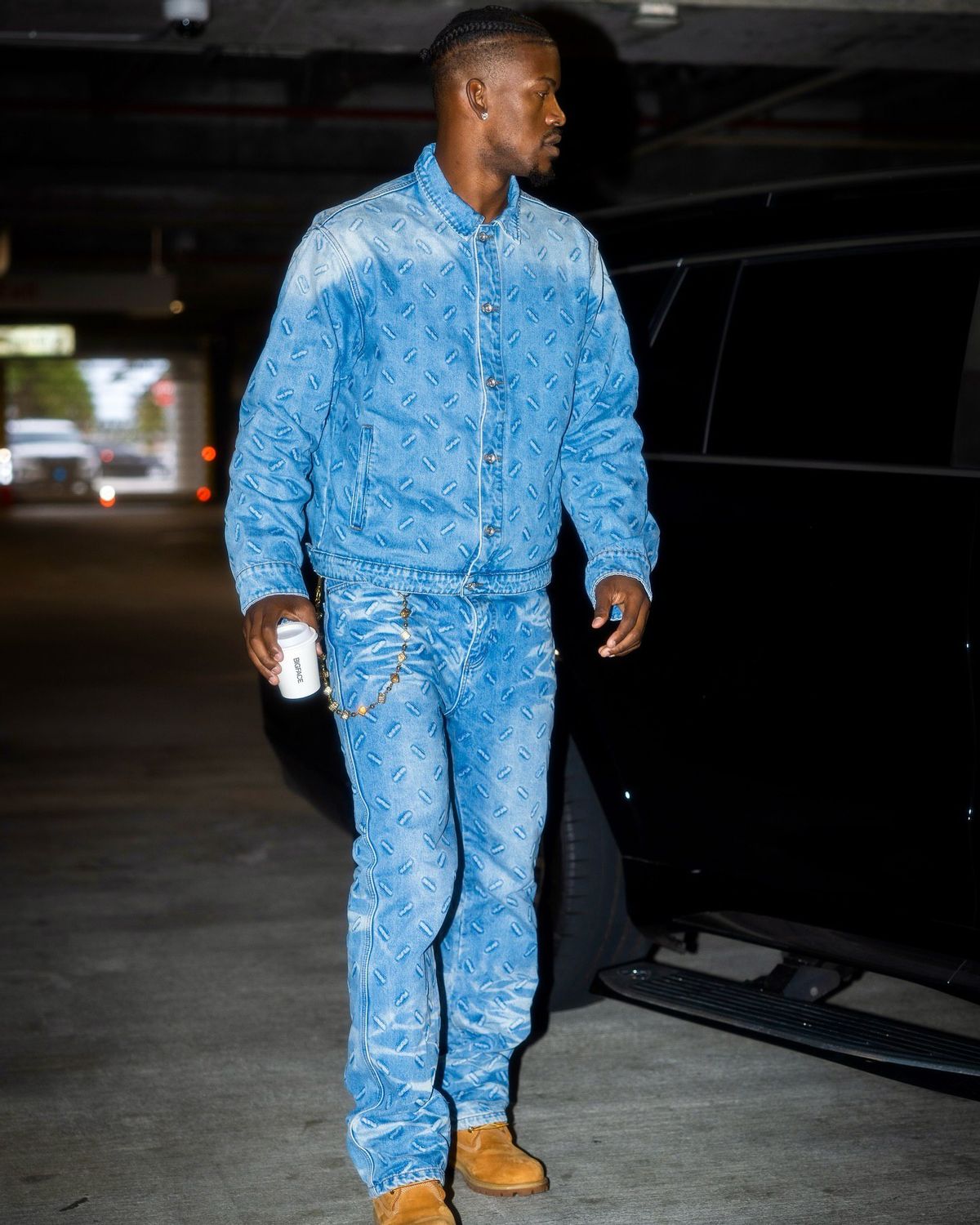 Jimmy Butler Outfit from October 31, 2024 | WHAT’S ON THE STAR?