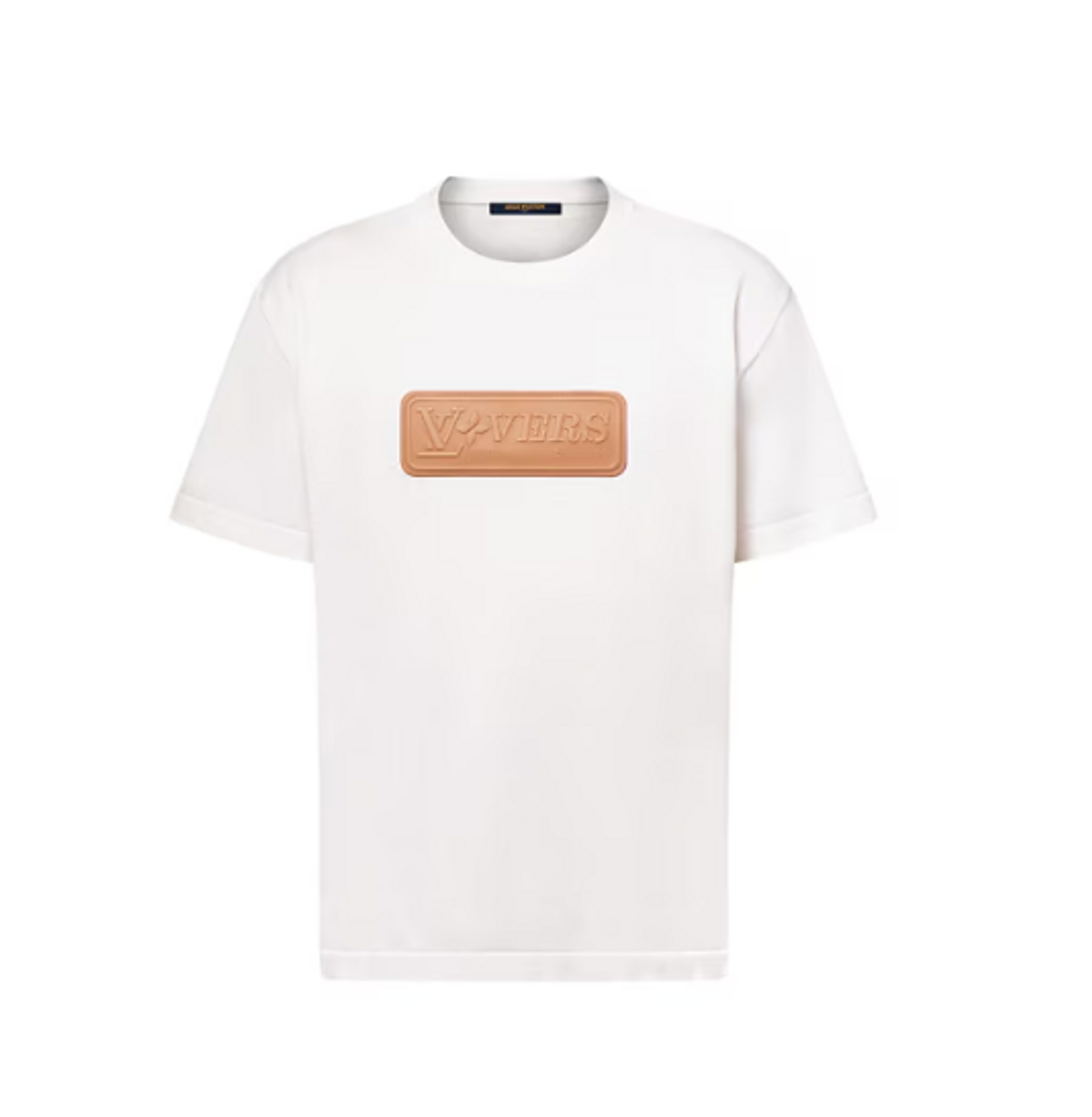 Louis Vuitton VVN Patch Short-Sleeved Cotton Crewneck | WHAT’S ON THE STAR?
