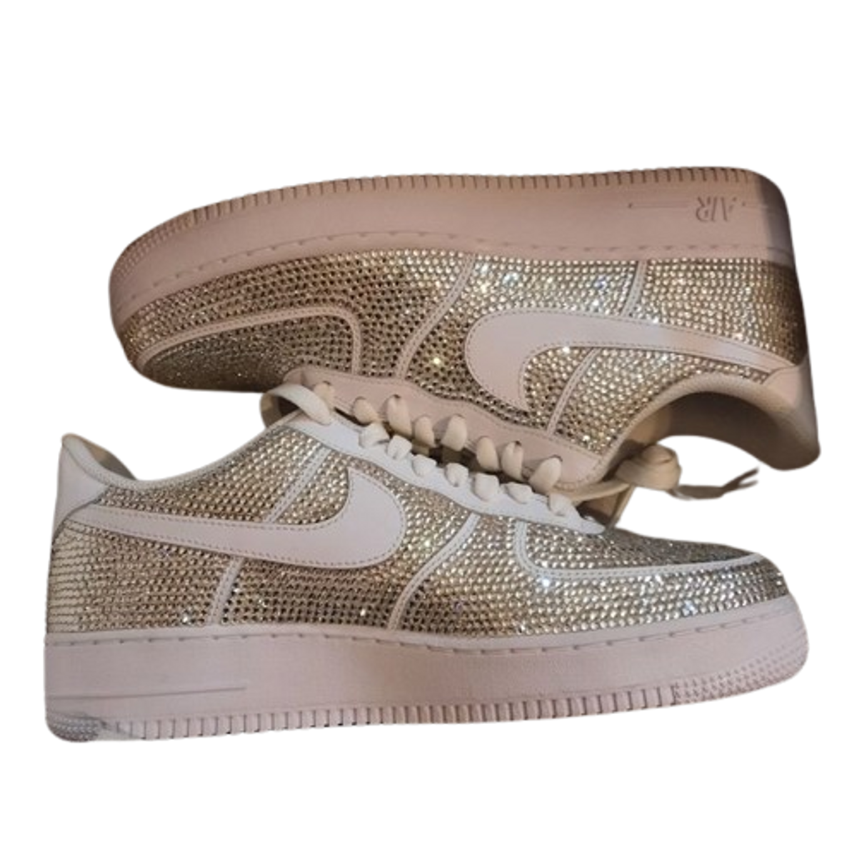 Nike Custom Crystal Air Force 1 | WHAT’S ON THE STAR?