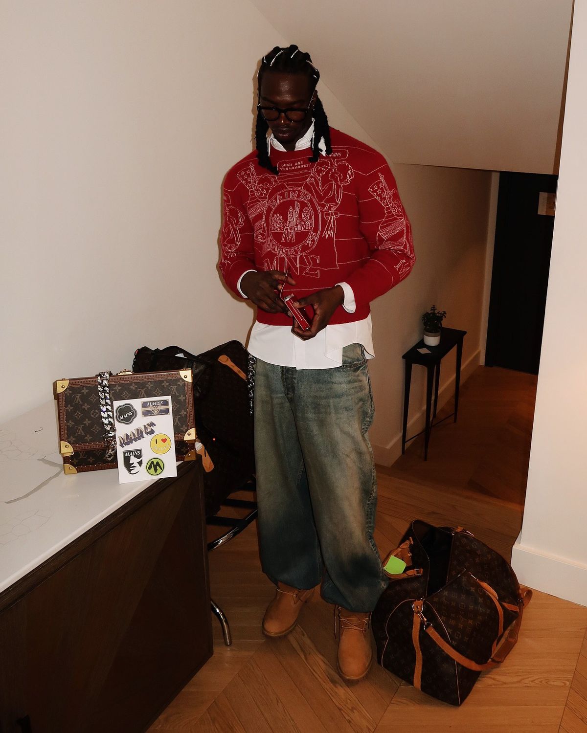 Lancey Foux Outfit from January 26, 2025 | WHAT’S ON THE STAR?