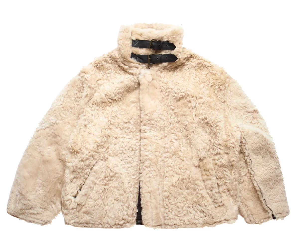Prototypes Artisanal Cropped Pullover Shearling jacket | WHAT’S ON THE ...