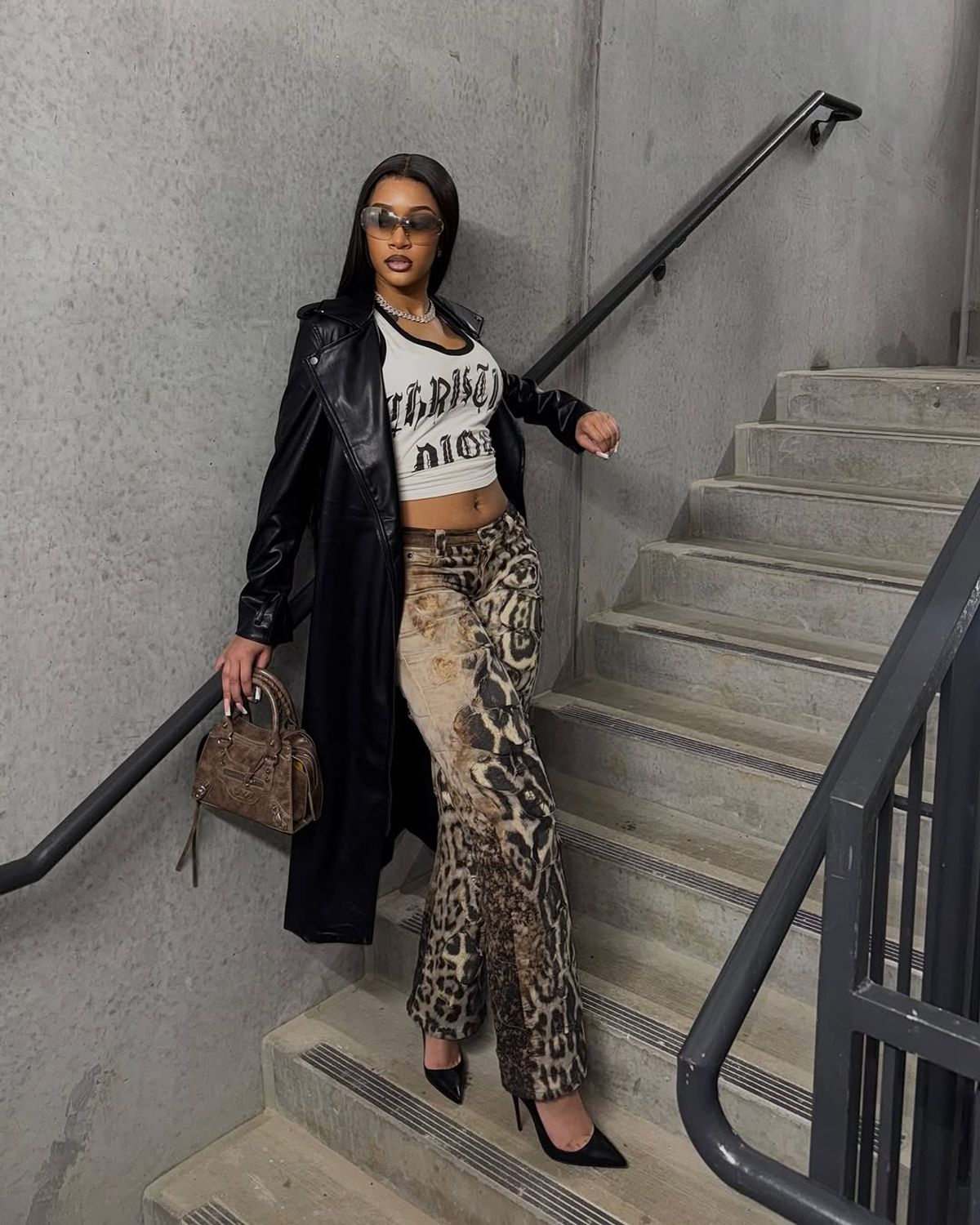 Lakeyah Outfit from January 30, 2025 | WHAT’S ON THE STAR?